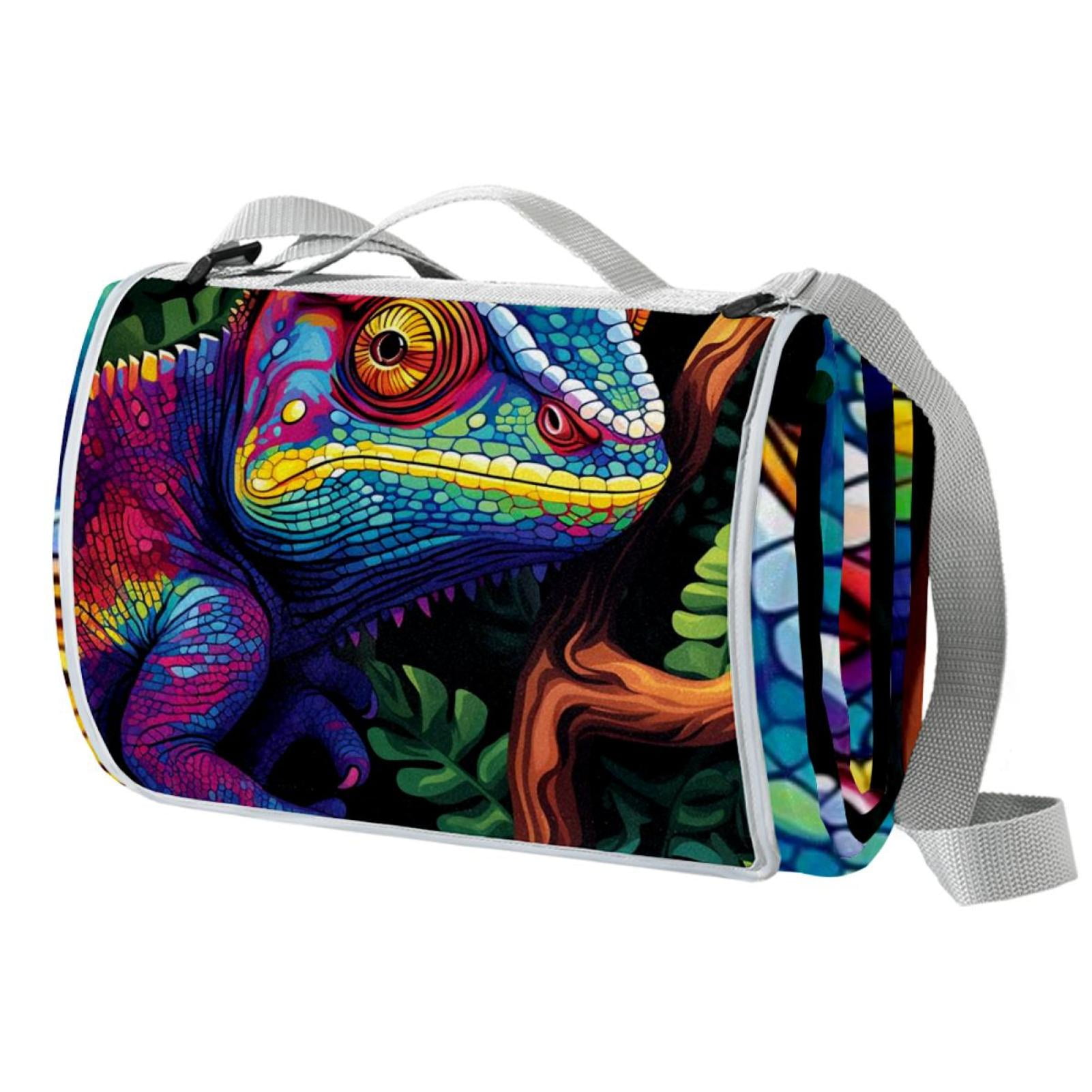 Chameleon Canvas Picnic Blanket Waterproof and Foldable - Extra Large ...