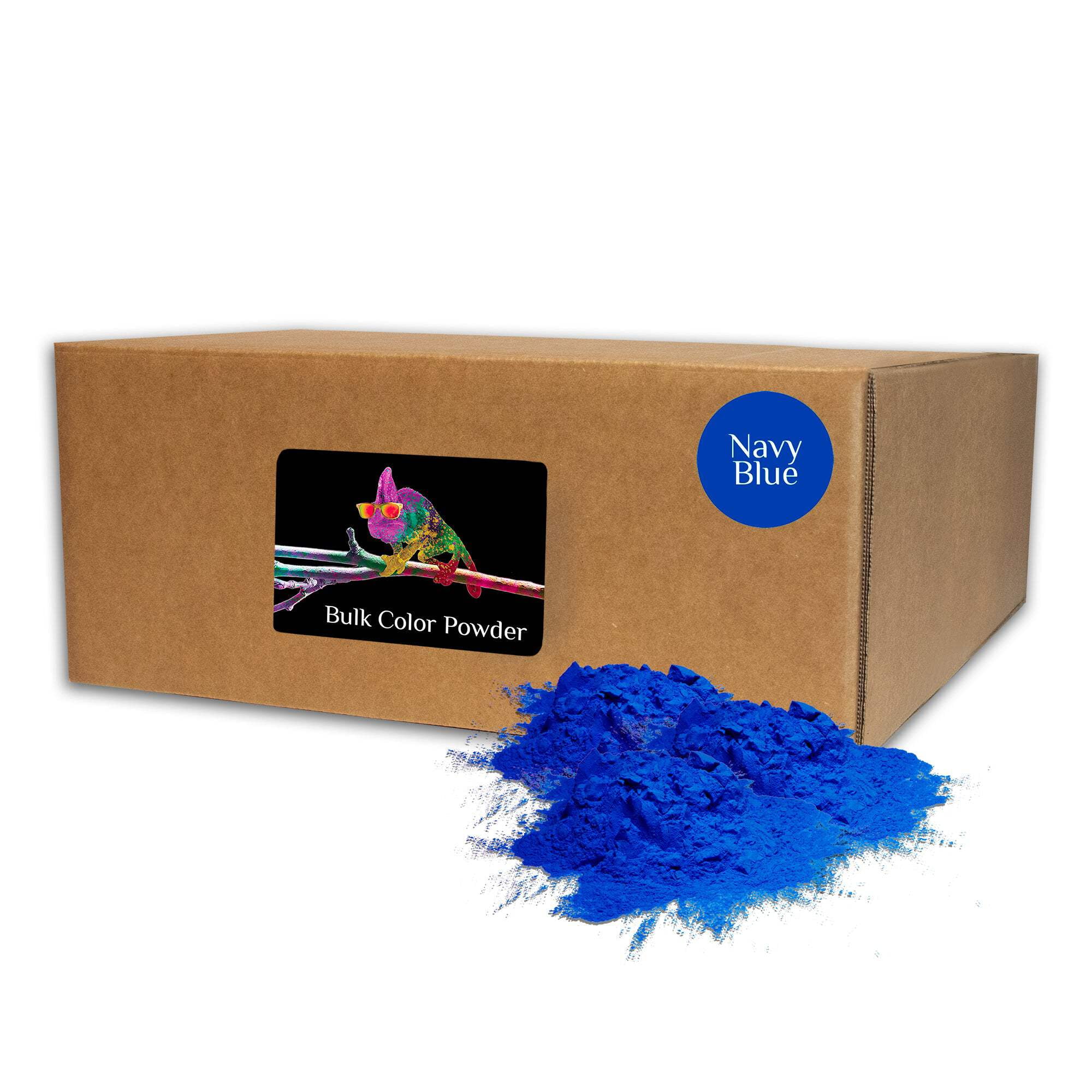Chameleon Colors Bulk Color Powder, Kids Friendly Navy Holi Chalk, 25 ...