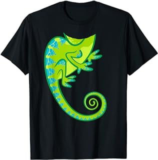 Chameleon Costume T-Shirt for Halloween Animal Body Cosplay - Walmart.com