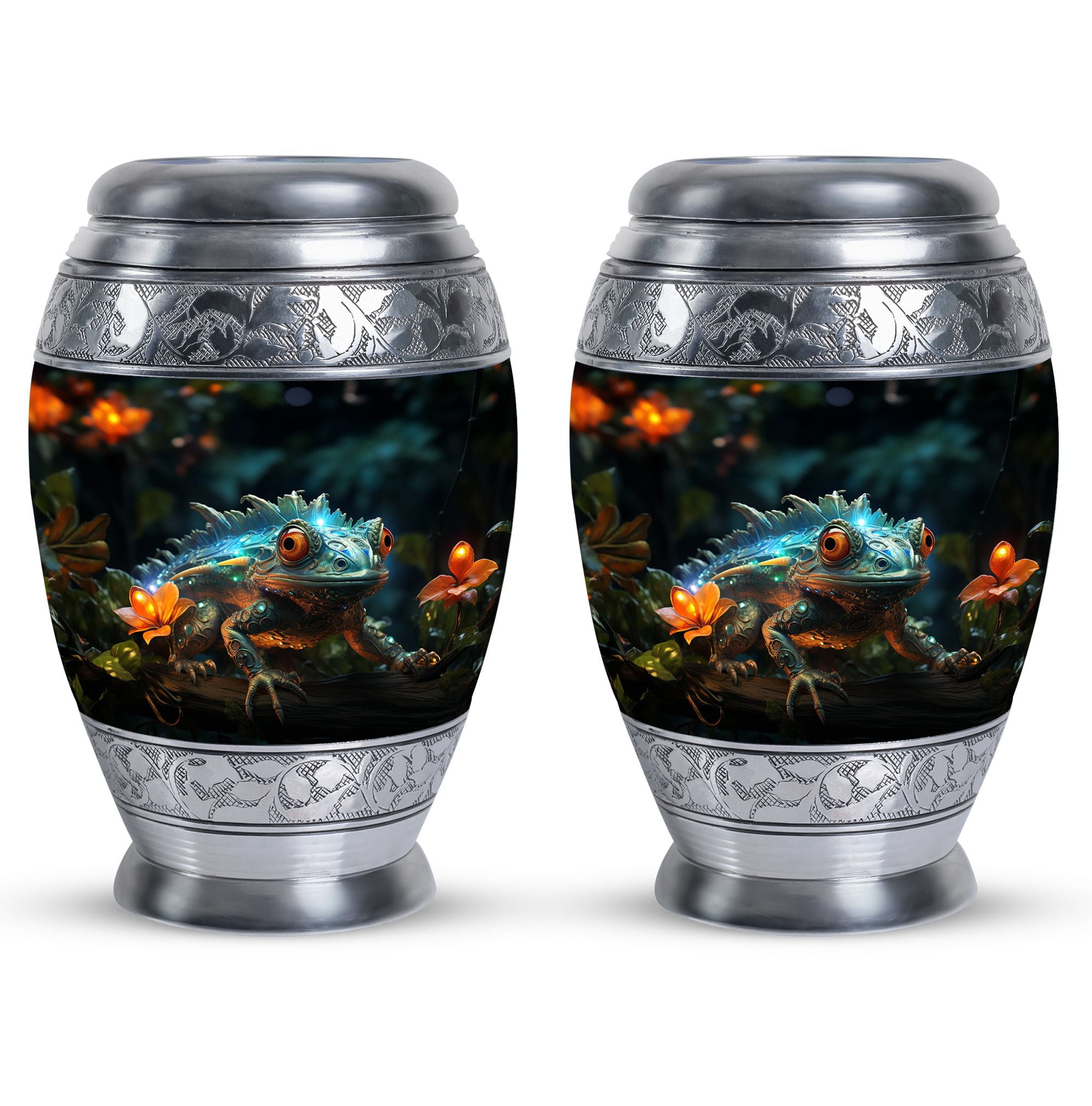 Chameleon Enchanted Twilight Guardian - Urns For Human Ashes Adult Mom ...