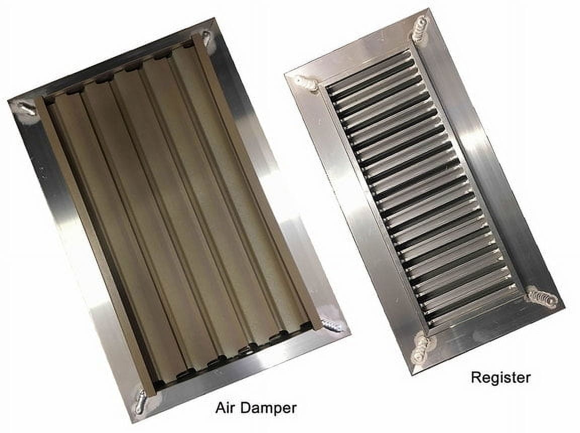 Chameleon Floor Vent Registers with Air Damper match any Floor Tile ...