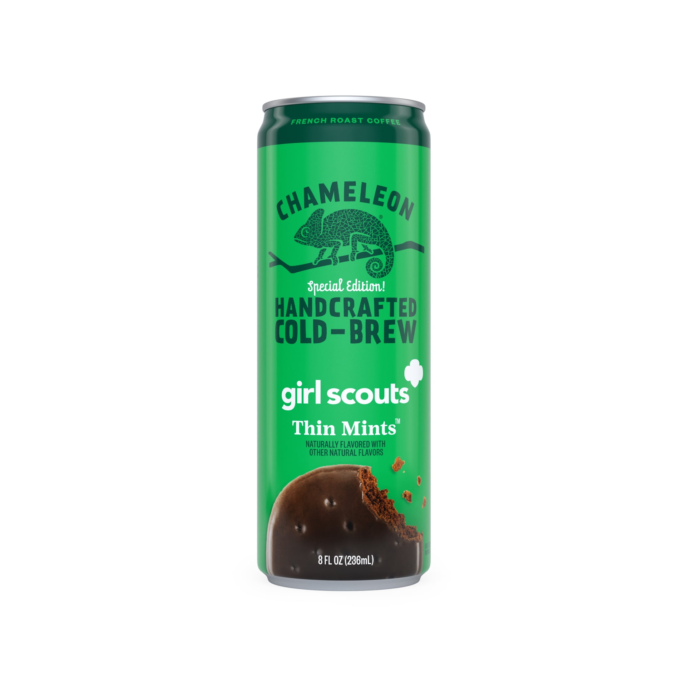 Chameleon Girl Scout Thin Mints™ Cold-Brew Latte, 8 oz - Walmart.com
