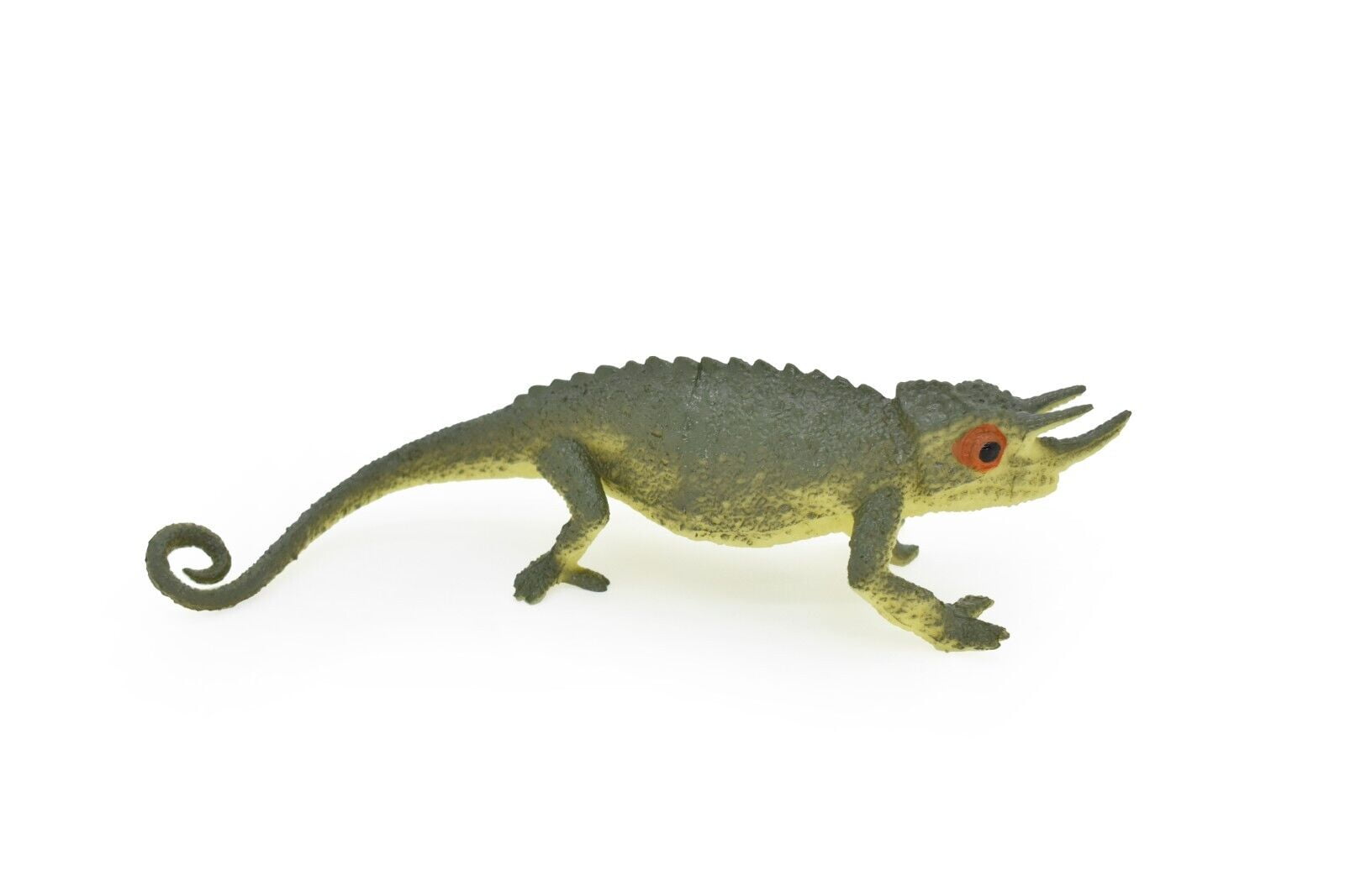 Chameleon, Horned, Lizard, Reptile, Very Realistic Rubber Figure, Model ...