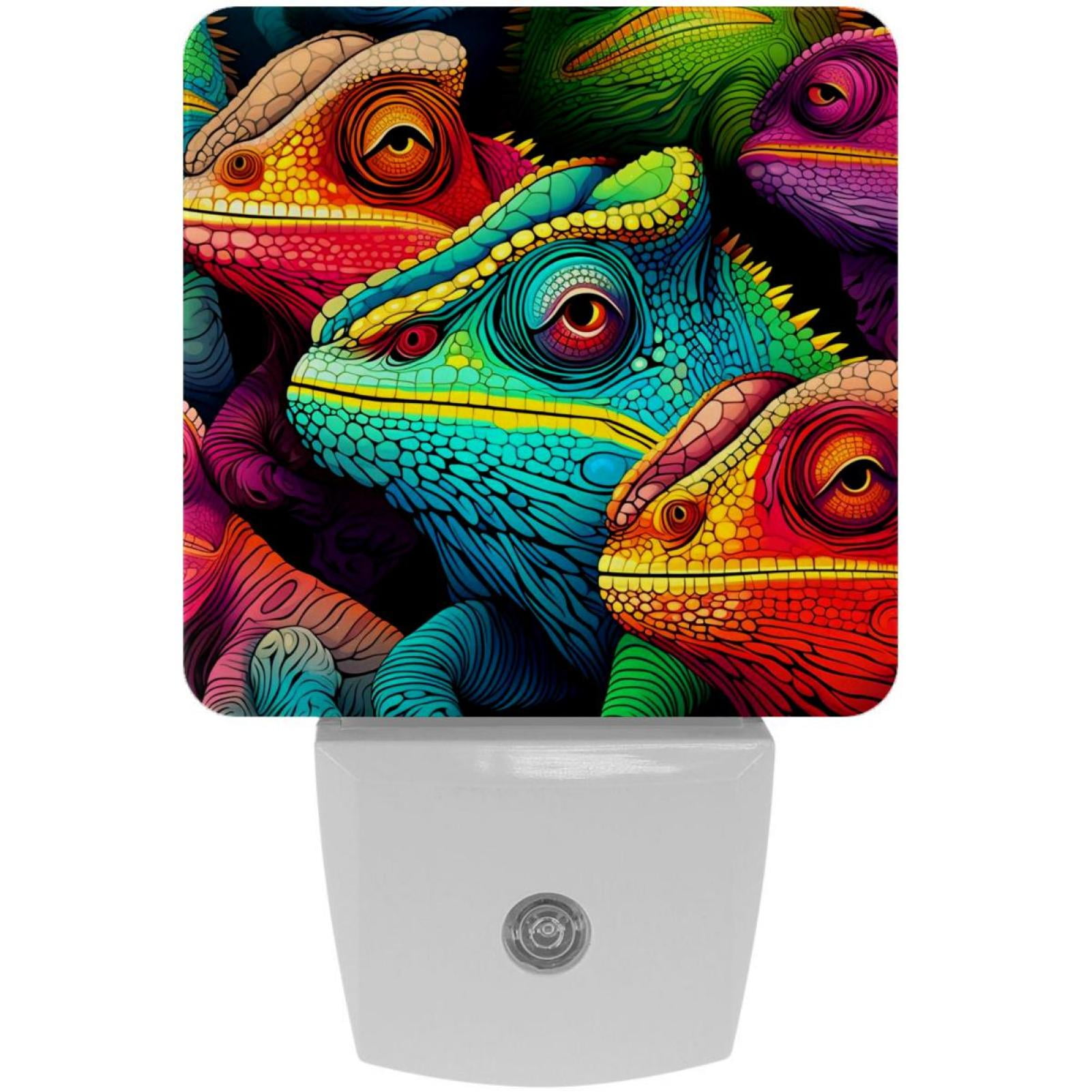 Chameleon LED Square Night Lights - Energy Efficient and Stylish Decor ...