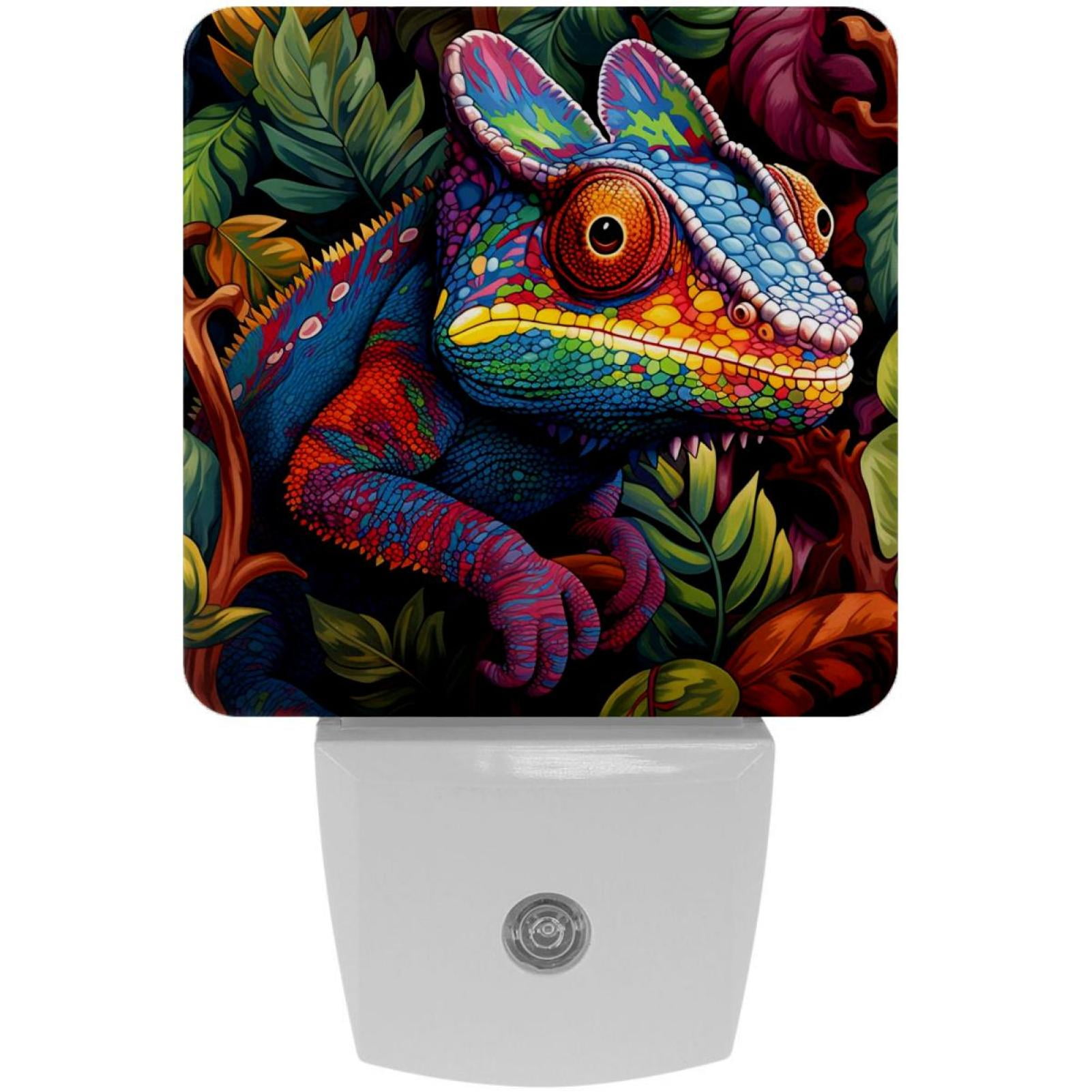 Chameleon LED Square Night Lights - Energy Efficient and Stylish Room ...