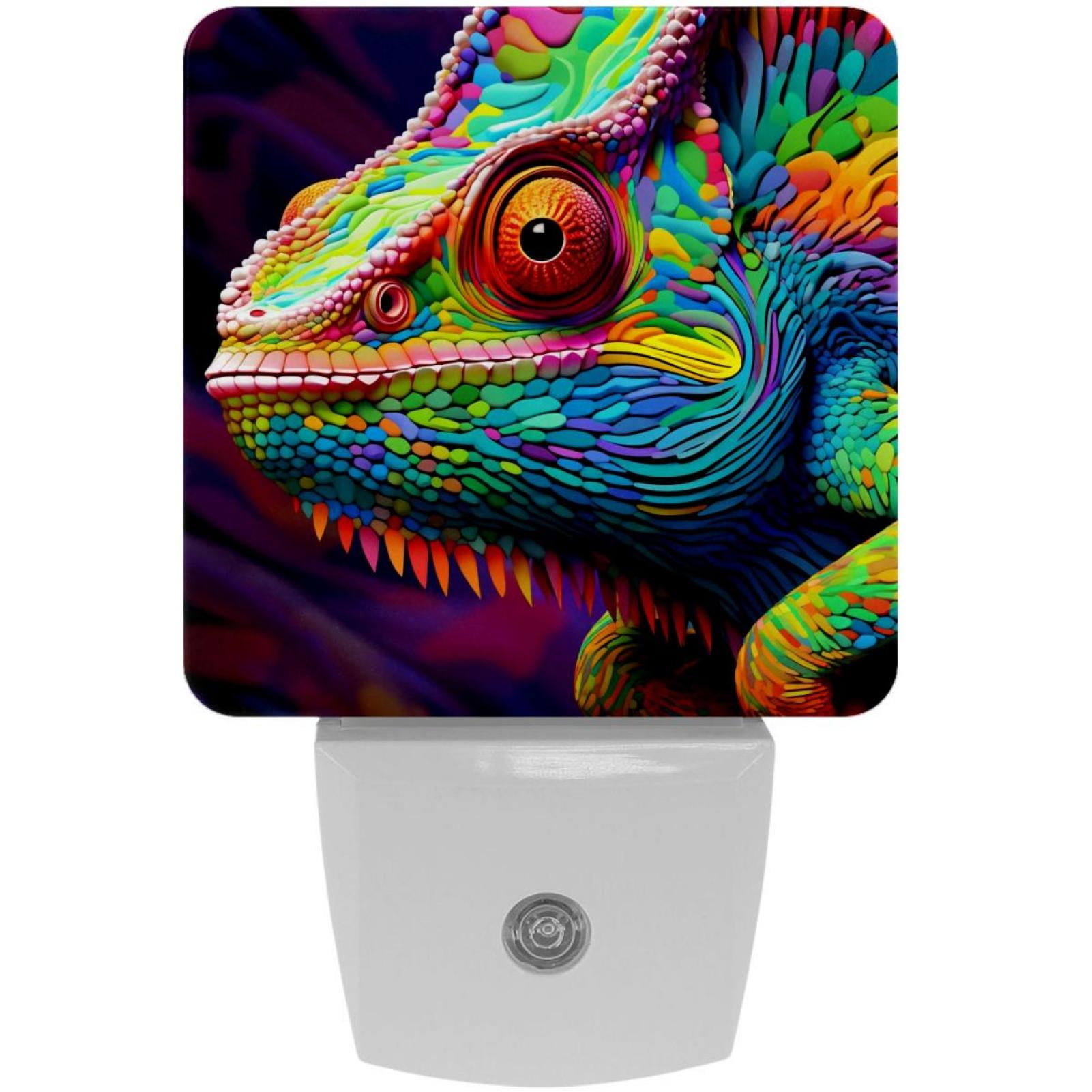 Chameleon LED Square Night Lights- Modern and Energy Efficient Bedside ...