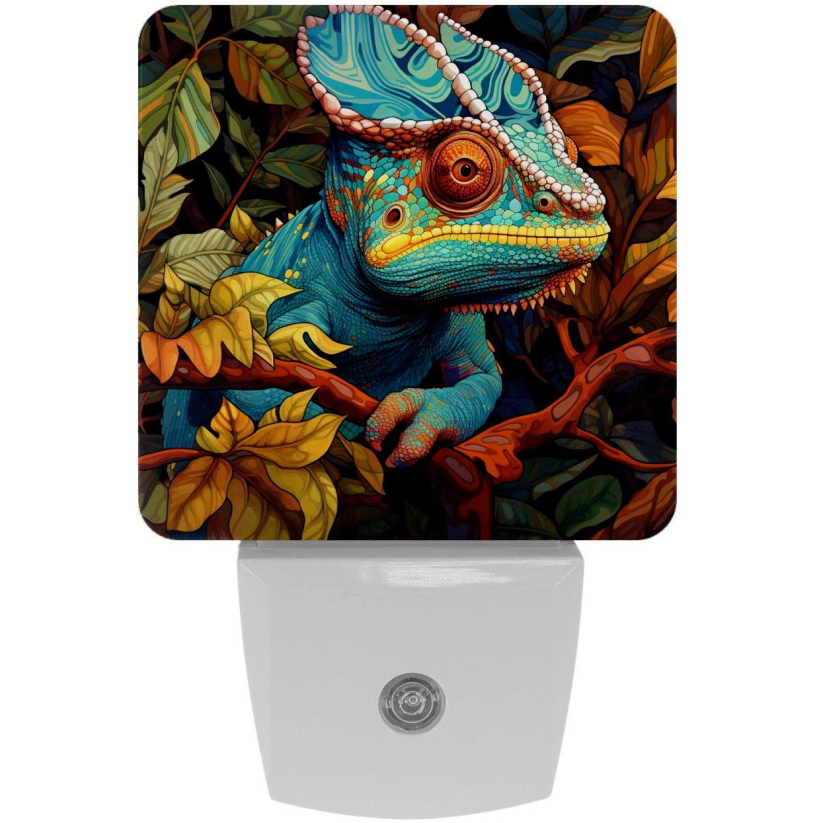 Chameleon LED Square Night Lights - Portable and Stylish for Bedroom ...