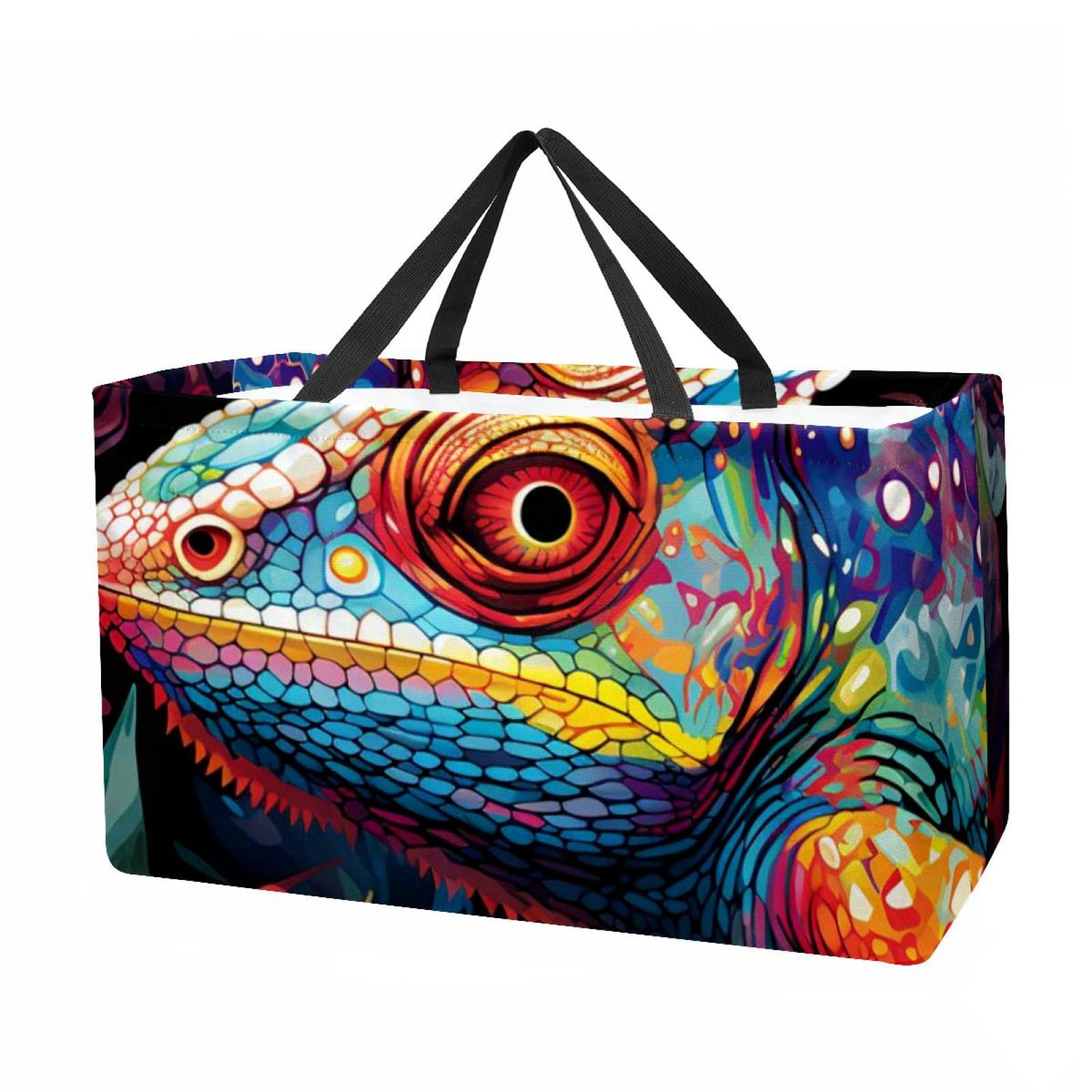 Chameleon Large Capacity Foldable Oxford Cloth Picnic Basket - Reusable ...