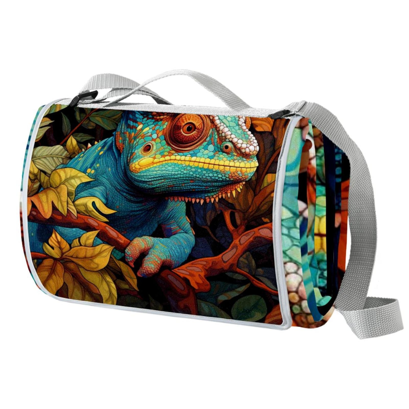 Chameleon Large Picnic Mat for Outdoor Activities & Beach Trips ...