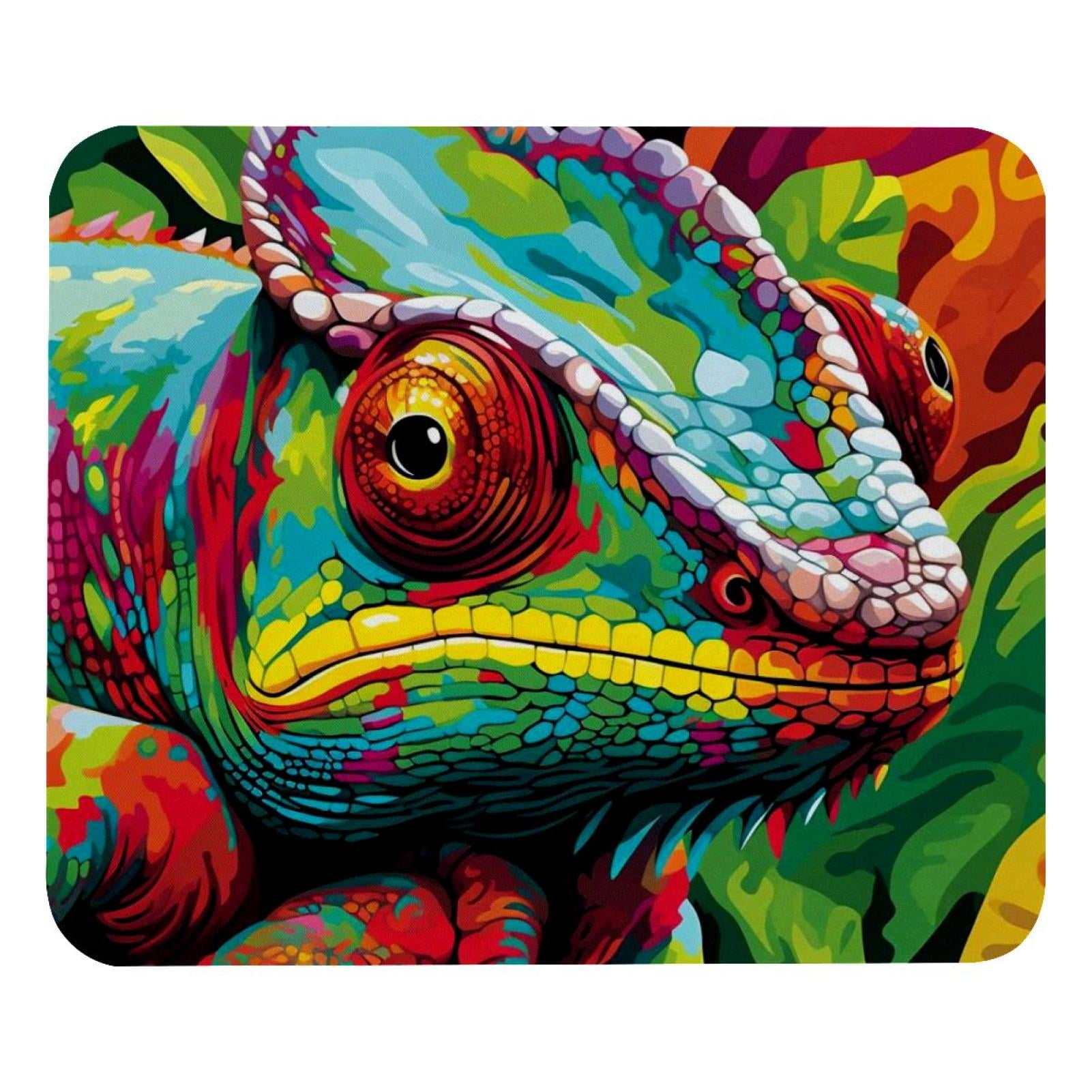 Chameleon Mouse Pad, Personality Design Rubber Base for Office Decor ...