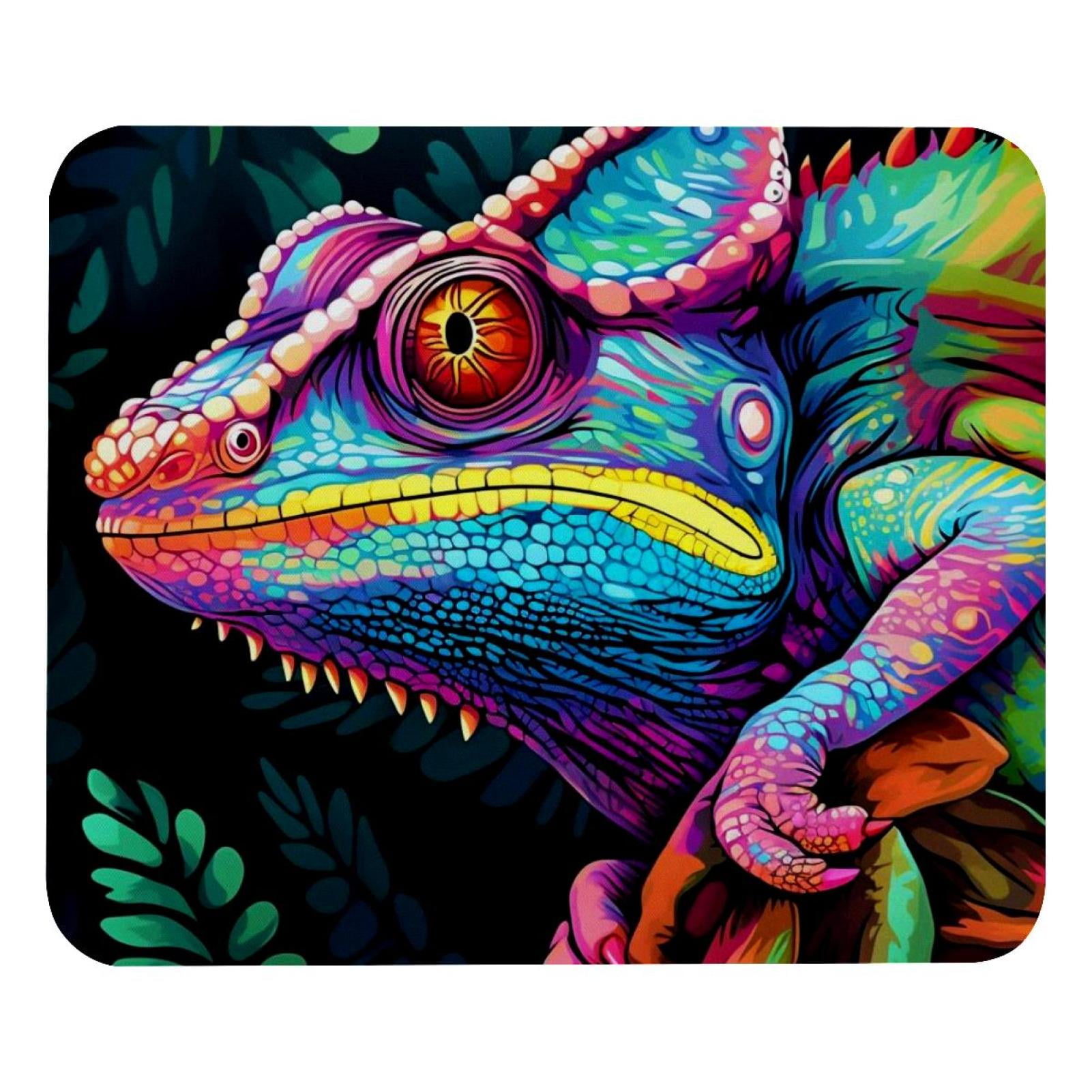 Chameleon Mouse Pad for Wireless Mouse Home Office Desk Laptop with ...