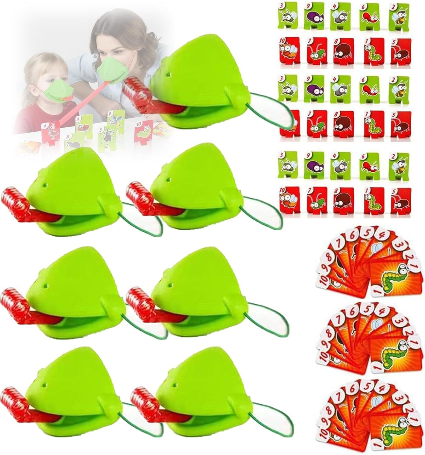 Chameleon Tongue Shooting Game, Christmas Holiday Party Favors, Lizard ...