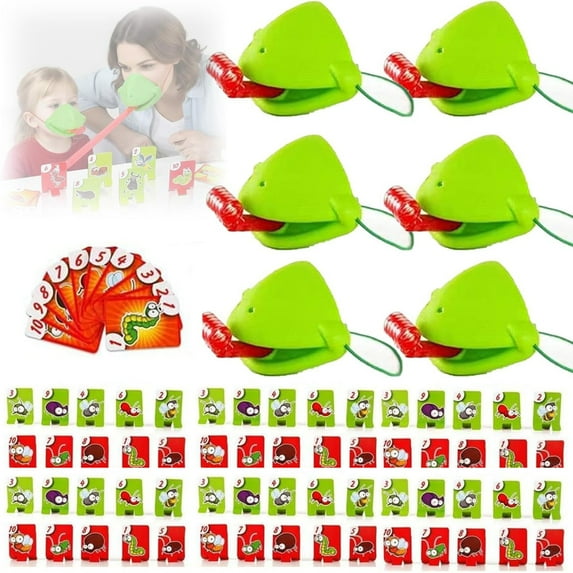 Chameleon Tongue Shooting Game, Frog Tongue Game, Lizard Party Blower ...