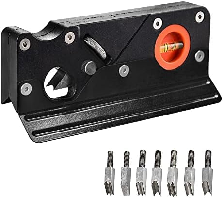 Chamfer Plane for Wood, Hand Corner Planer with Auxiliary Locator, Hand ...