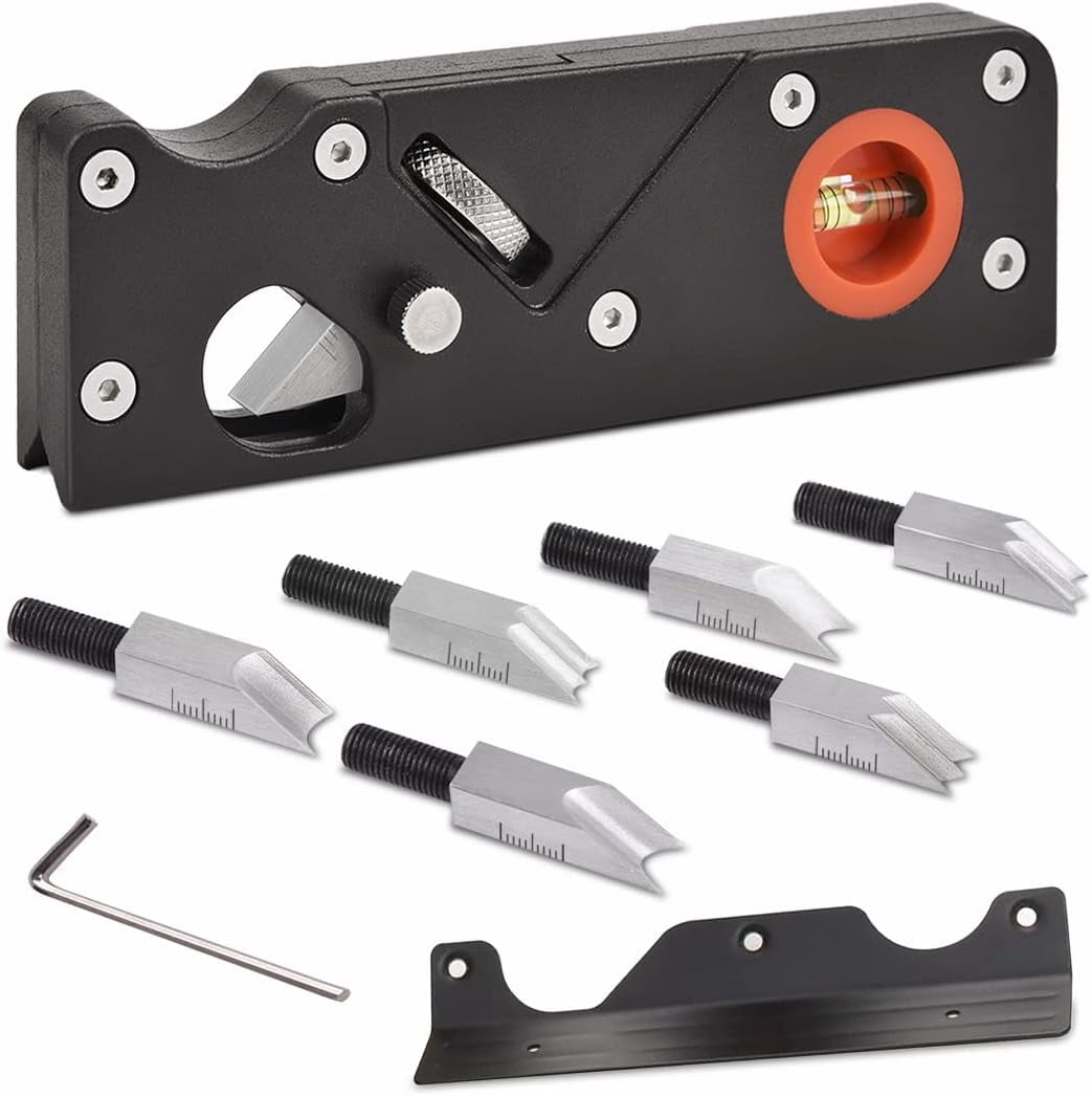 Chamfer Plane-Woodworking Edge Corner Plane with Auxiliary Locator ...
