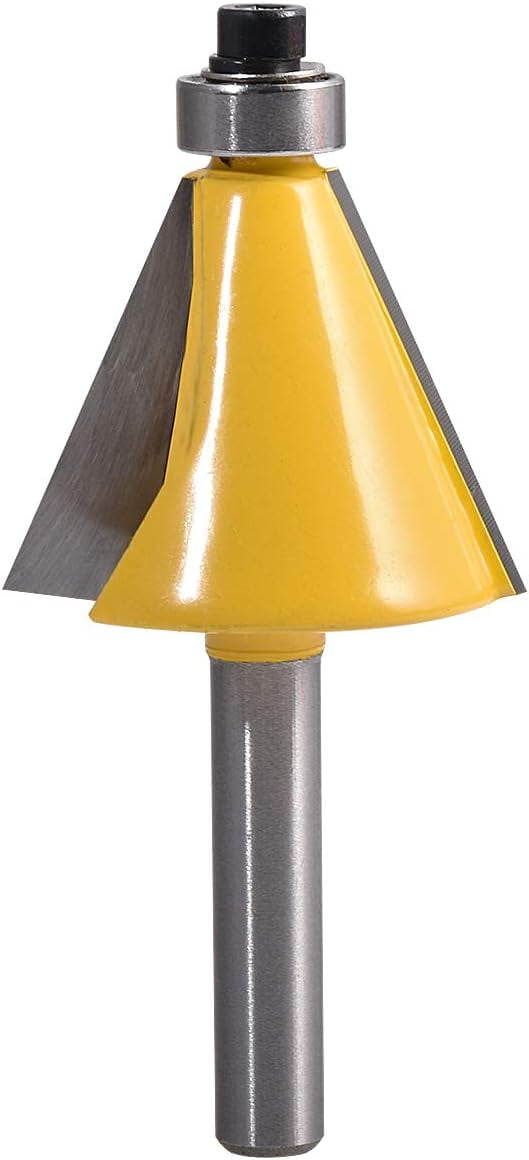 Chamfer Router Bits, Precision Balanced For Smooth Cutting On Hardwoods ...