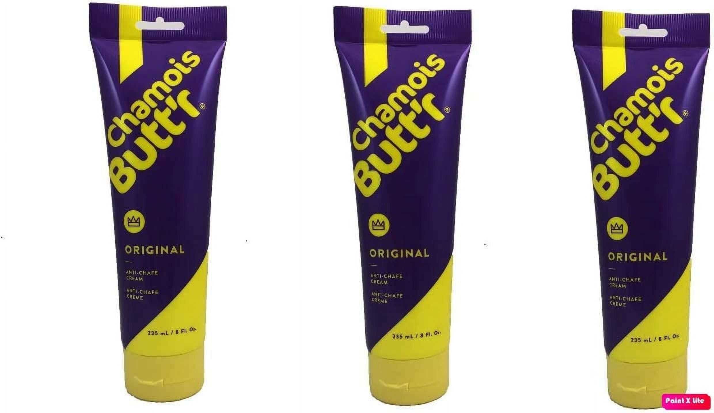 Chamois Butt'r Original Anti-Chafe Cream, 8 oz Tube (3 Pack) - Walmart.com