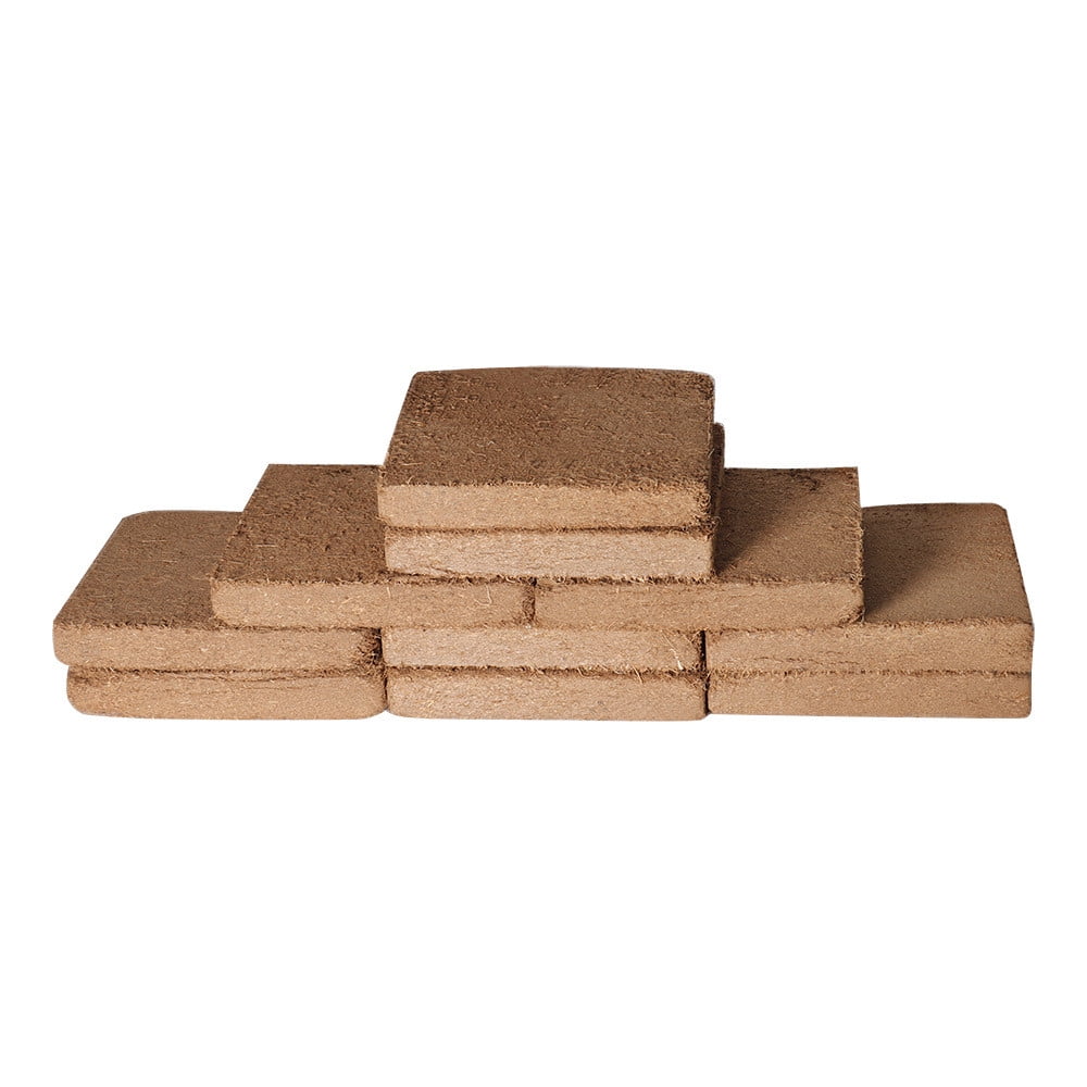 10PC Coconut Coir Bricks For Planting,100% Organic Coco Coir Fiber ...