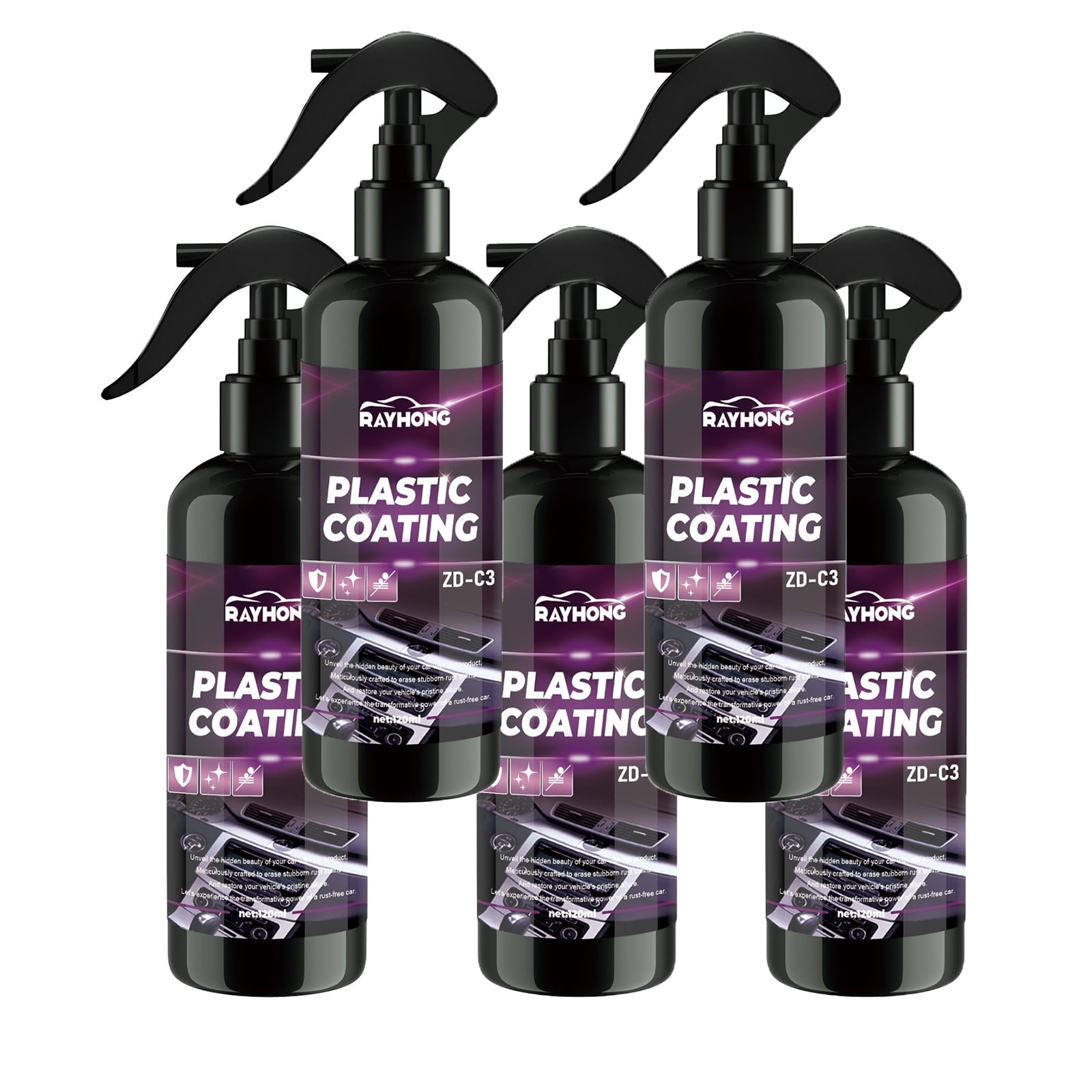 Chamoist 5PC New Multi-Functional Wheel Hub Renewal Agent,Rust Remover ...