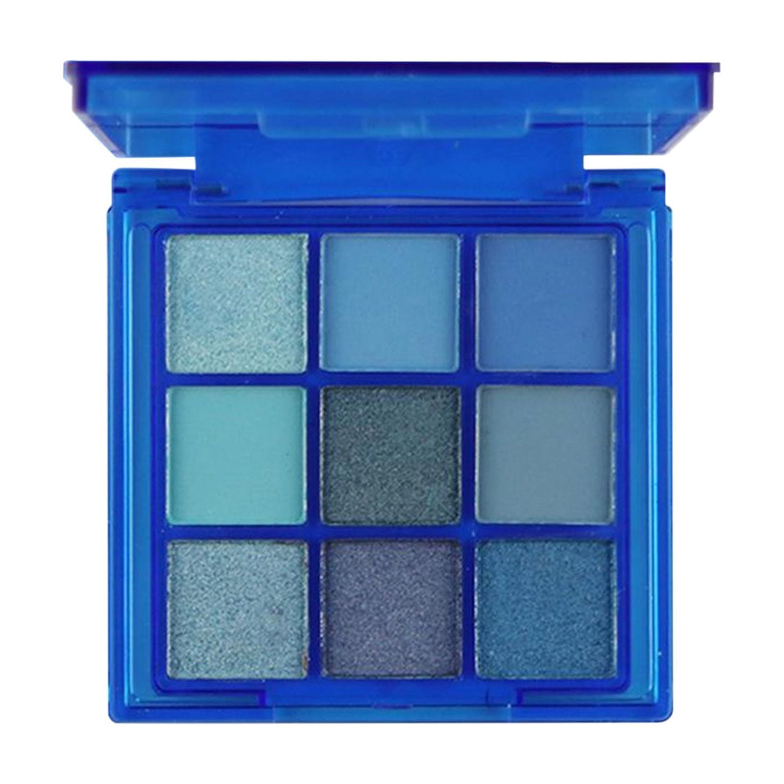 9 Colors Blue Eyeshadow Palette Glitter Eye shadow Makeup,Navy Blue ...