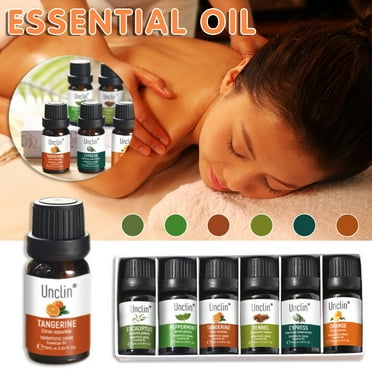 Pursonic, 100% Pure Essential Oil Set, 6-Pack - Walmart.com