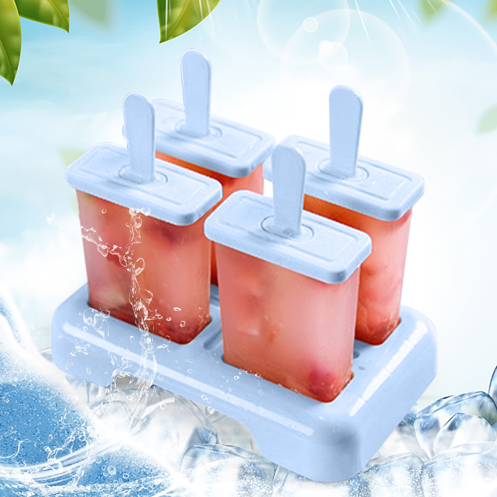 Chamoist Ice Cube Molds & Trays,Popsicle Model DIY Ice Cream Popsicles ... Chamoist Ice Cube Molds & Trays,Popsicle Model DIY Ice Cream Popsicles ...