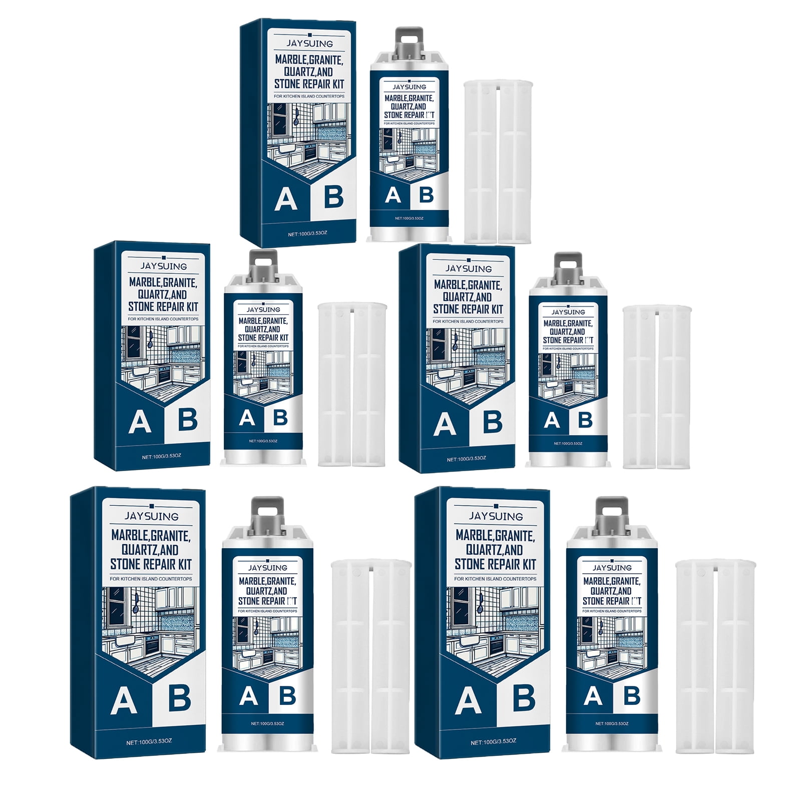 Chamoist Porcelain Quartz Countertop Repair Kit,Marble And Granite ...