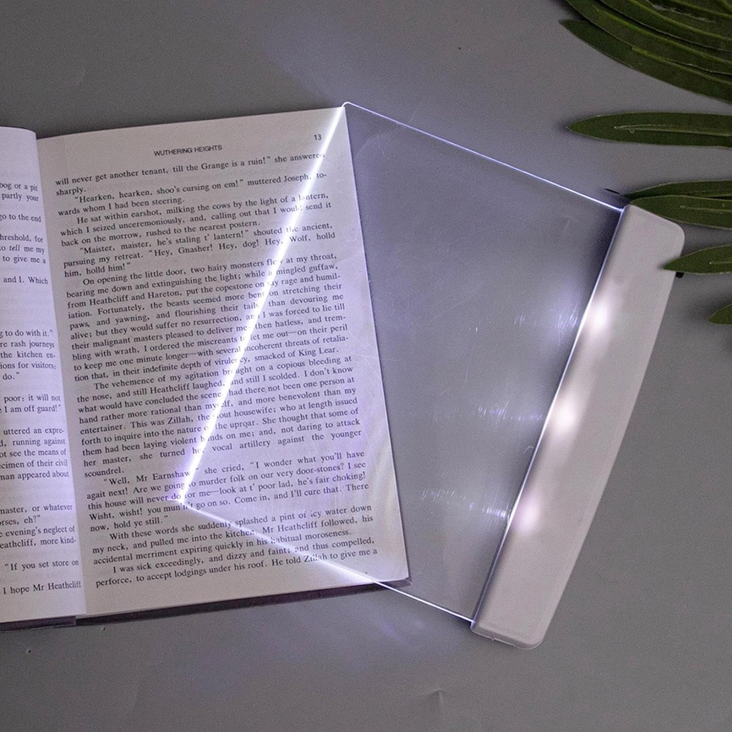 Portable Bookmark Light Lightwedge Book Light LED Reading Bright Light ...