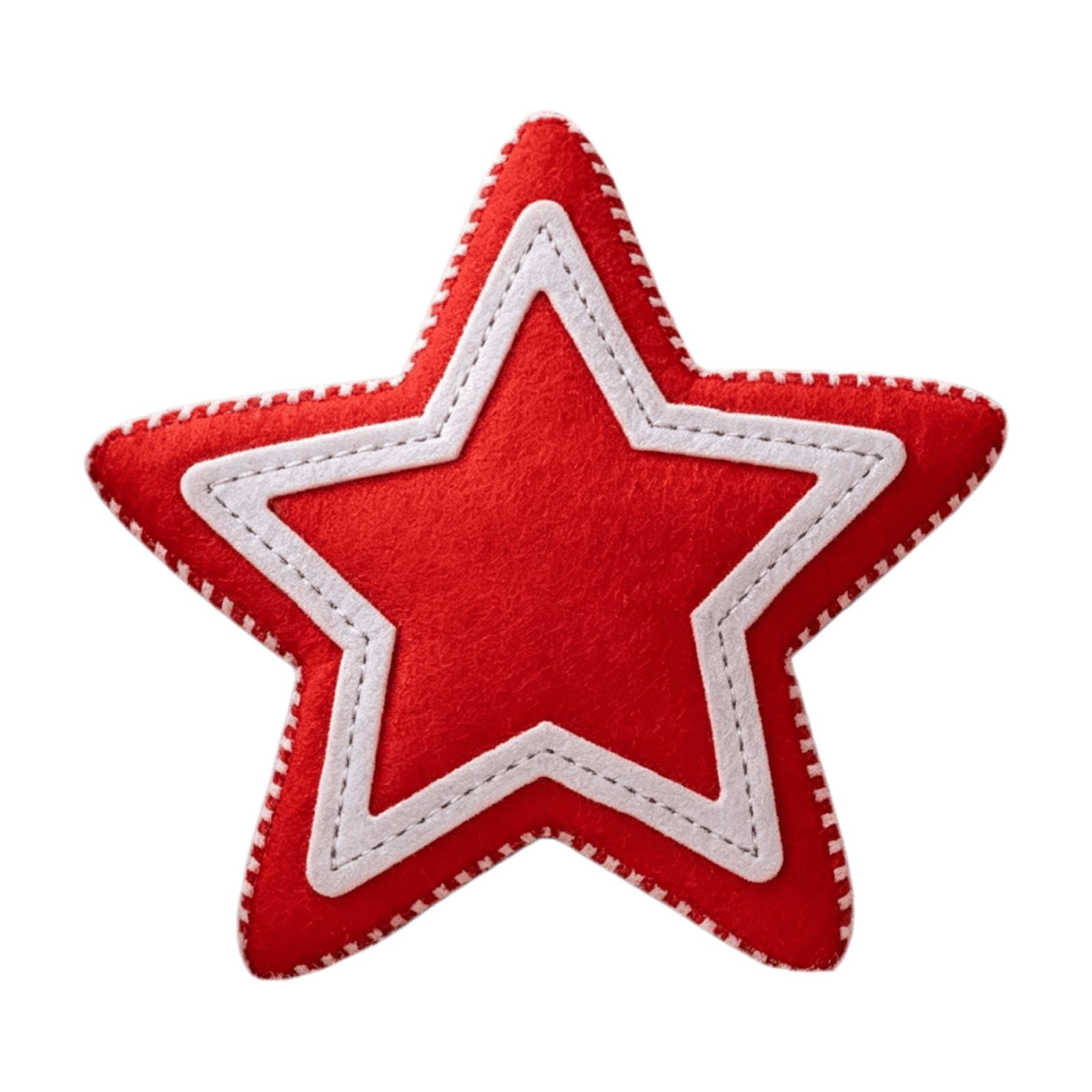 Chamoist Red Star Shaped Throw Pillow, Soft Plush Decorative Cushion ...