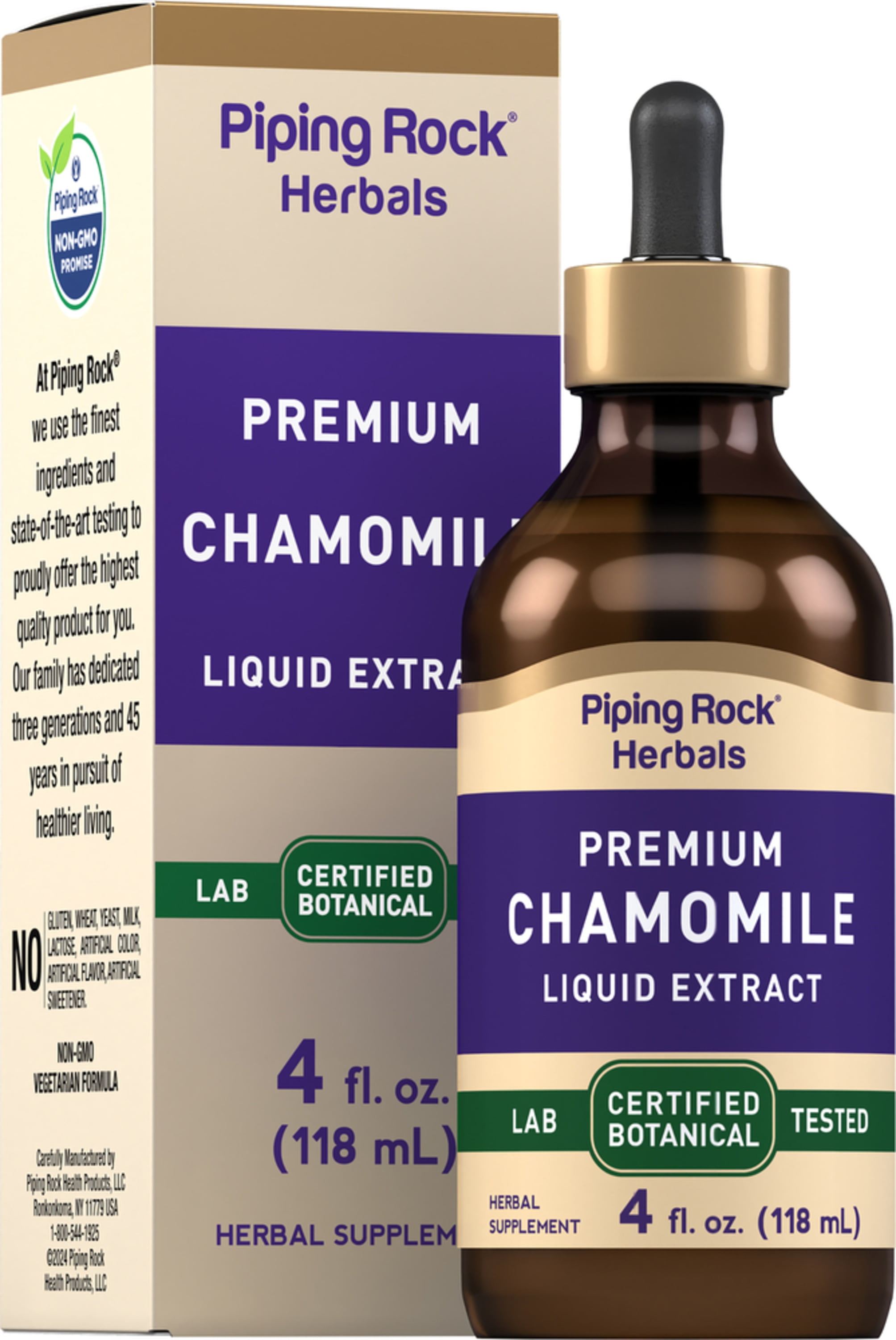 Chamomile Flower Extract Liquid | 4 fl oz | Tincture for Men and Women ...