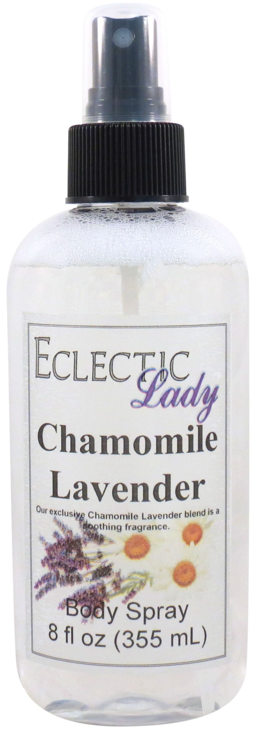 Chamomile Lavender Body Spray, Eclectic Lady, Hydrating Mist, Unisex ...