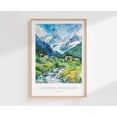 Chamonix Mont Blanc Wall Art French Alps Poster France Drawing Poster ...