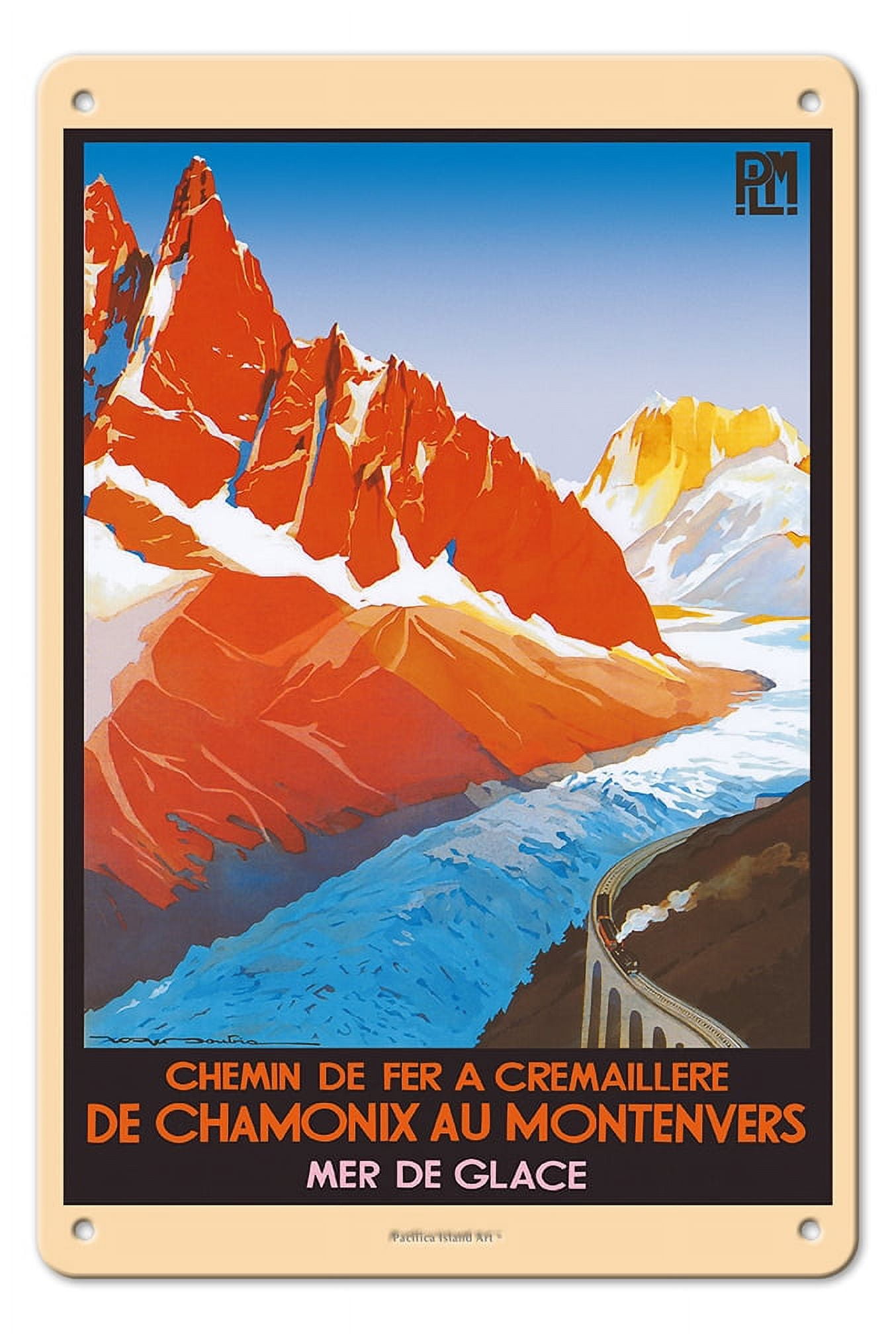 Chamonix to Montenvers France - Mer de Glace Glacier - (PLM) French ...