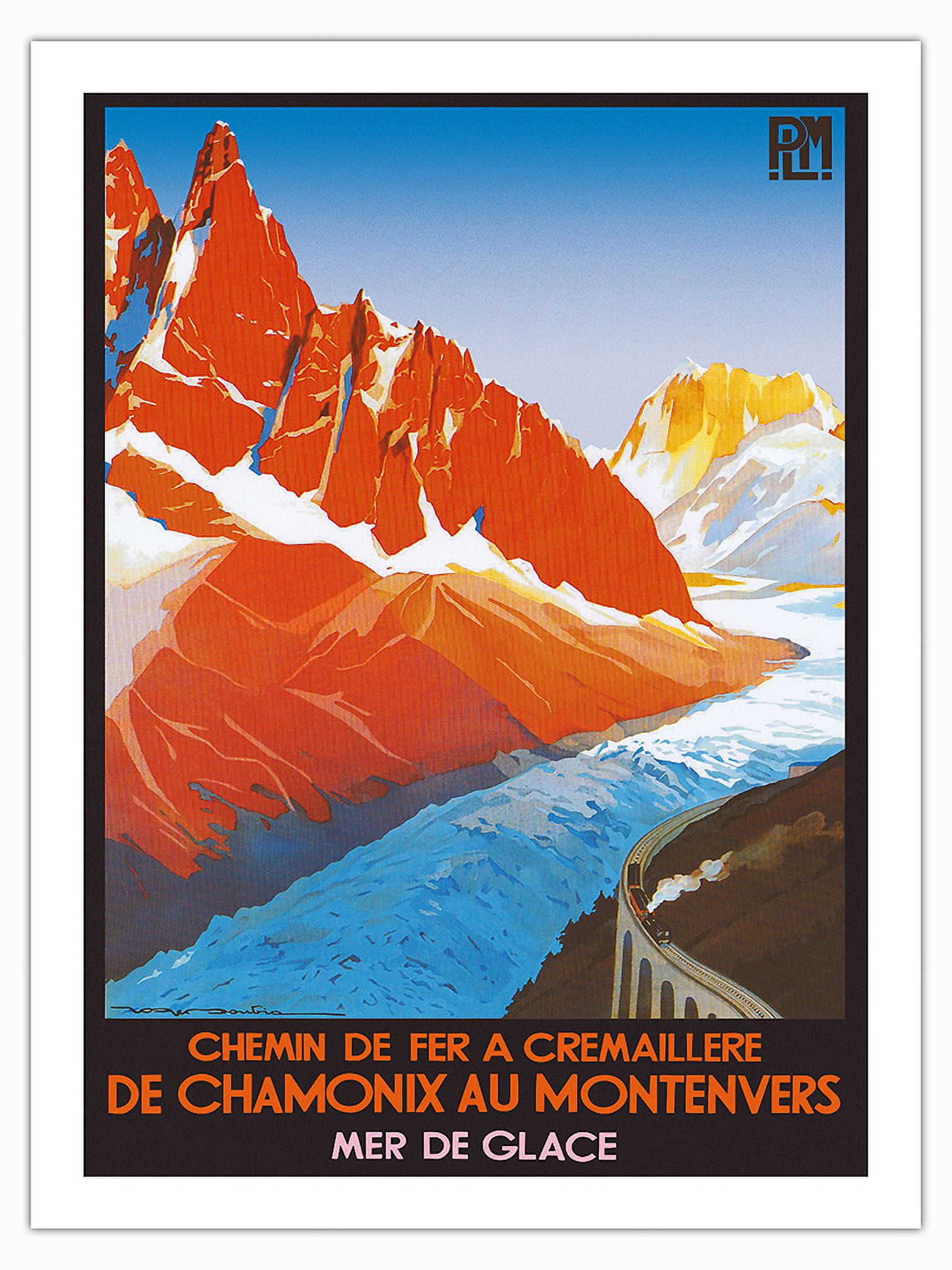 Chamonix to Montenvers France - Mer de Glace Glacier - (PLM) French ...