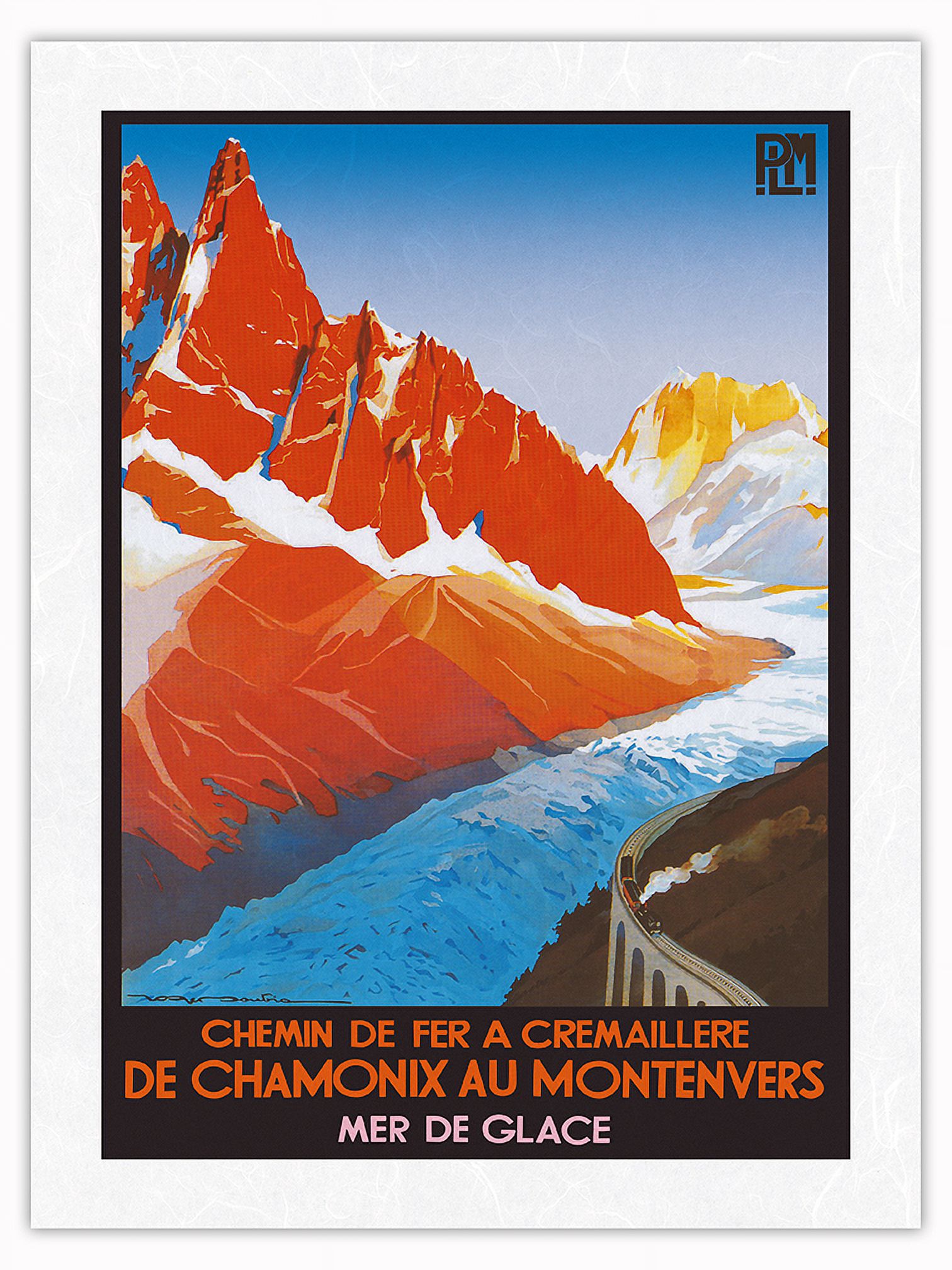 Chamonix to Montenvers France - Mer de Glace Glacier - (PLM) French ...