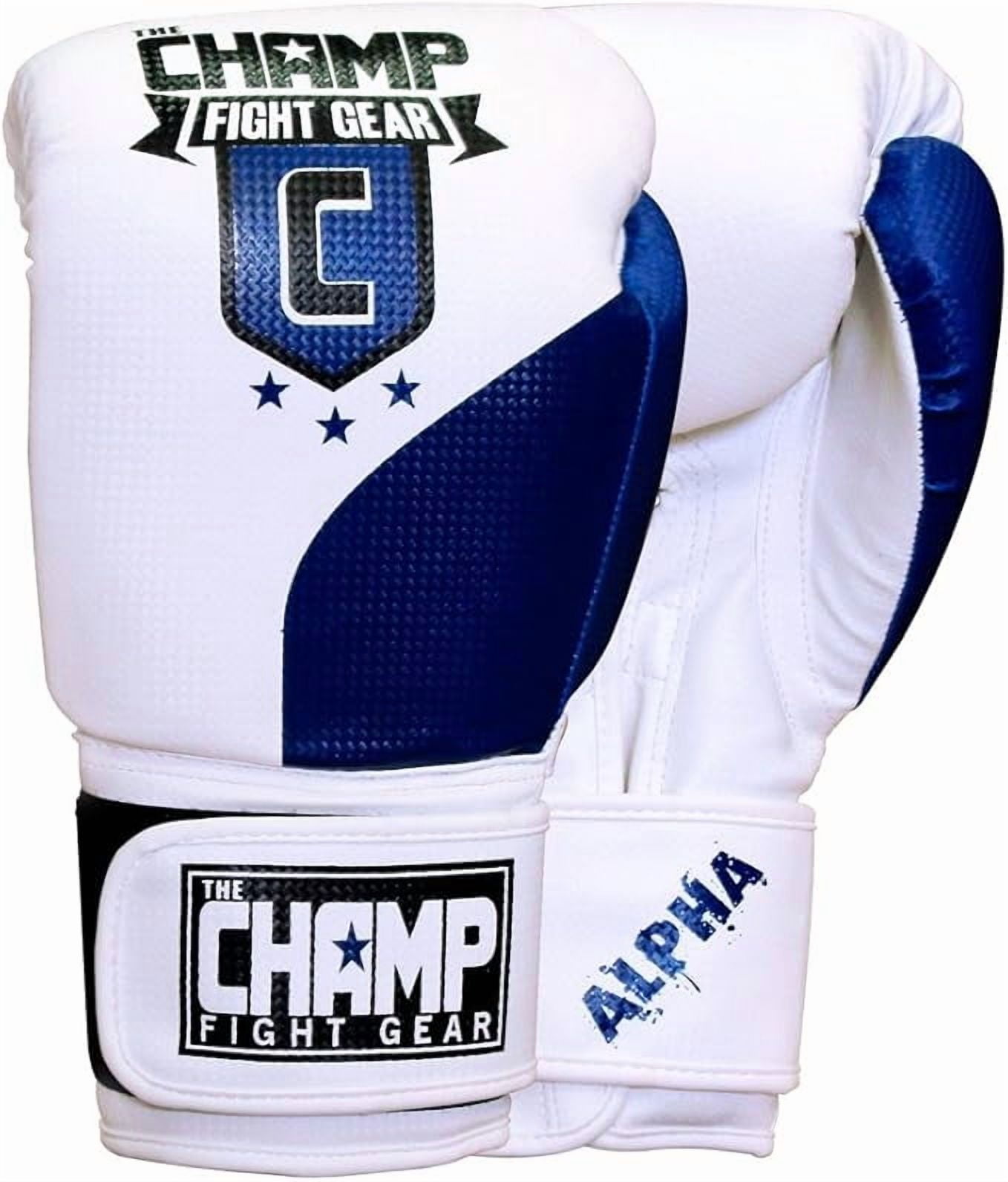 The Champ Fight Gear Alpha Series Boxing Gloves with Wrist Support for ...