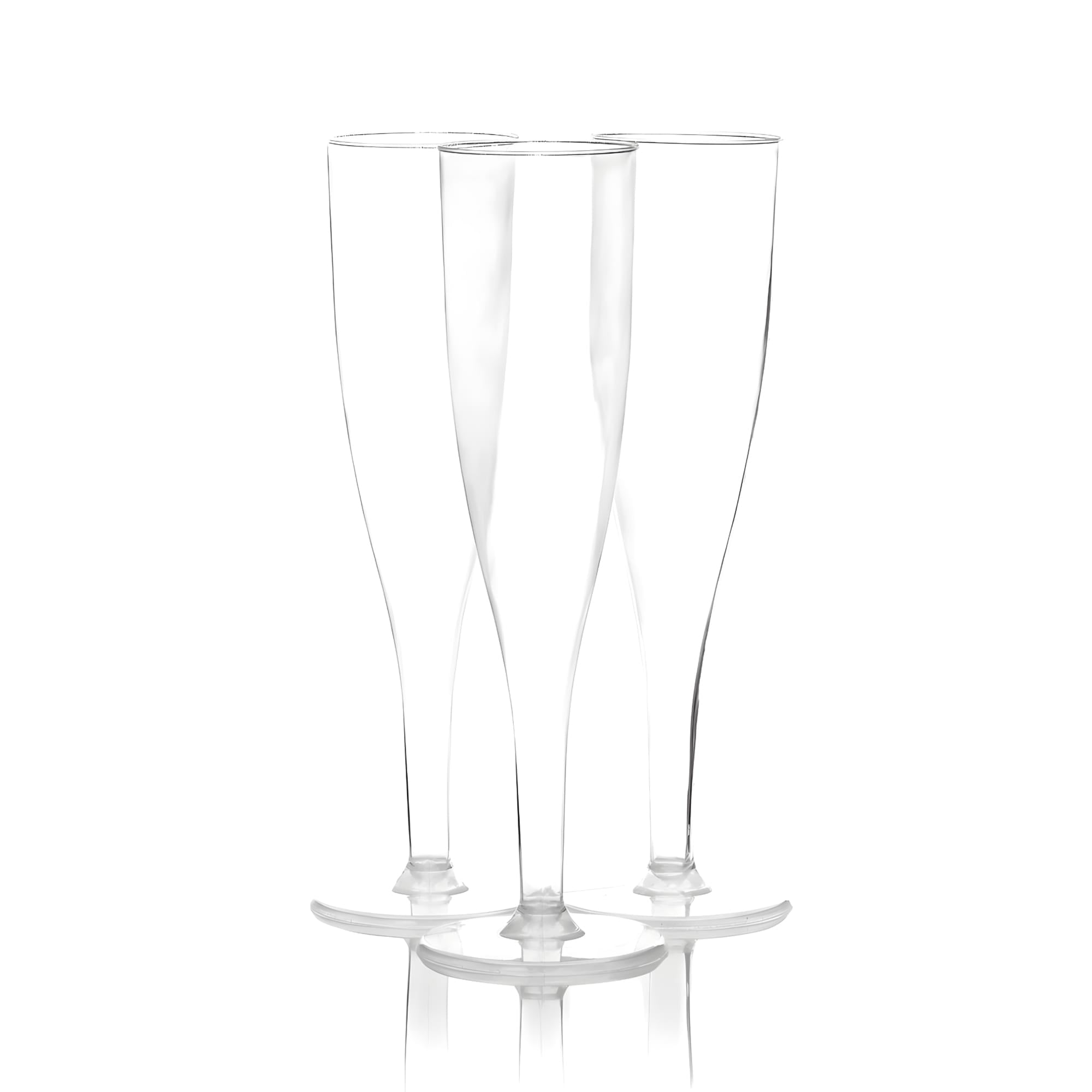 Champ Flutes Box Set Clear 10 Pc - Party Supplies - 10 Pieces - Walmart.com