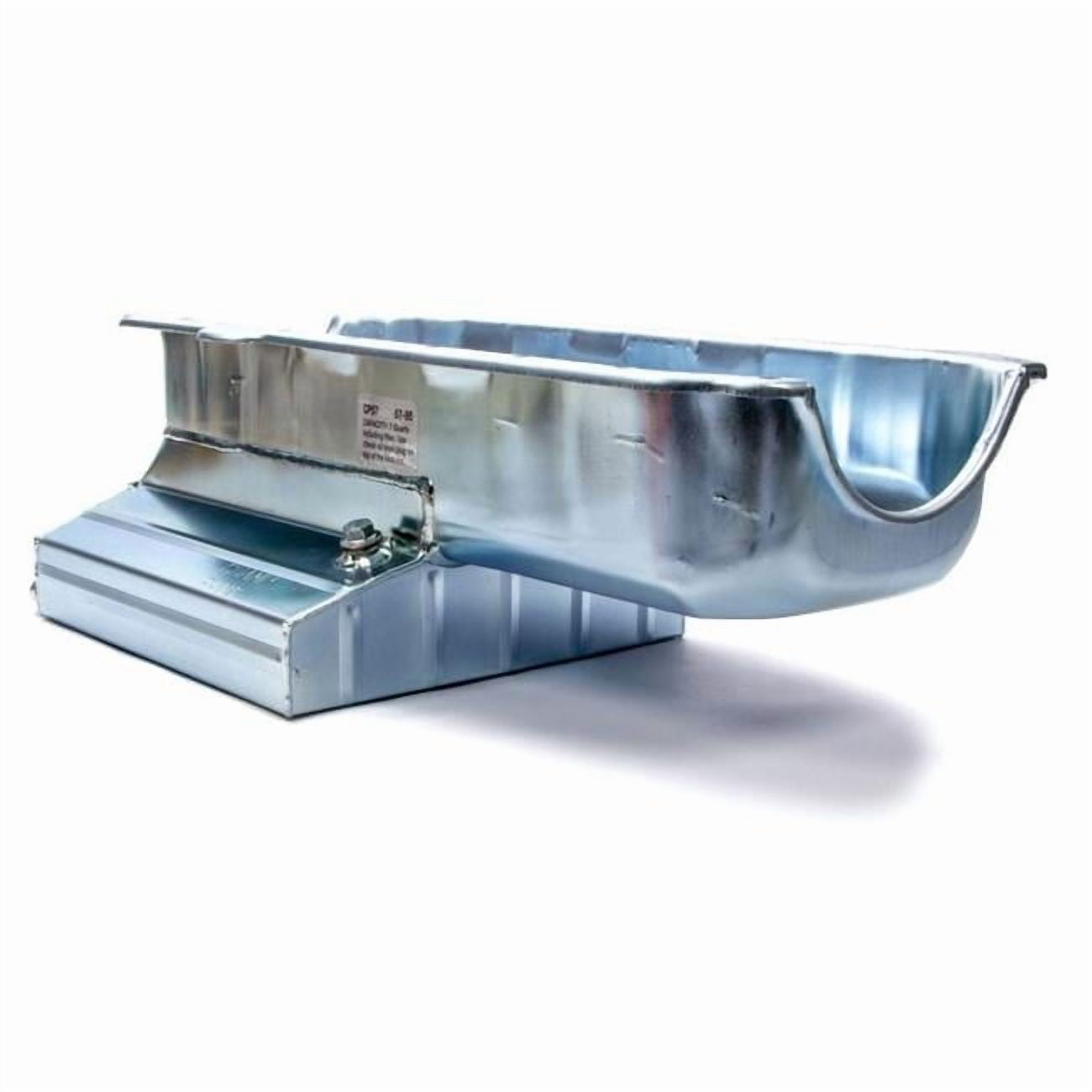 Champ Pans CP57 7 qt. Claimer Oil Pan for Small Black Chevy - Walmart ...