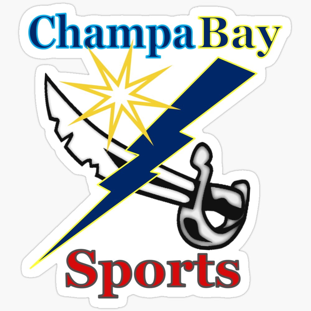 Champa Bay Sports Sticker Phone Decal Water Bottle Stickers Car Decals ...