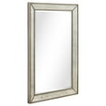 Champagne Bead Beveled rectangular Wall Mirror, 24" x 36" - Walmart.com