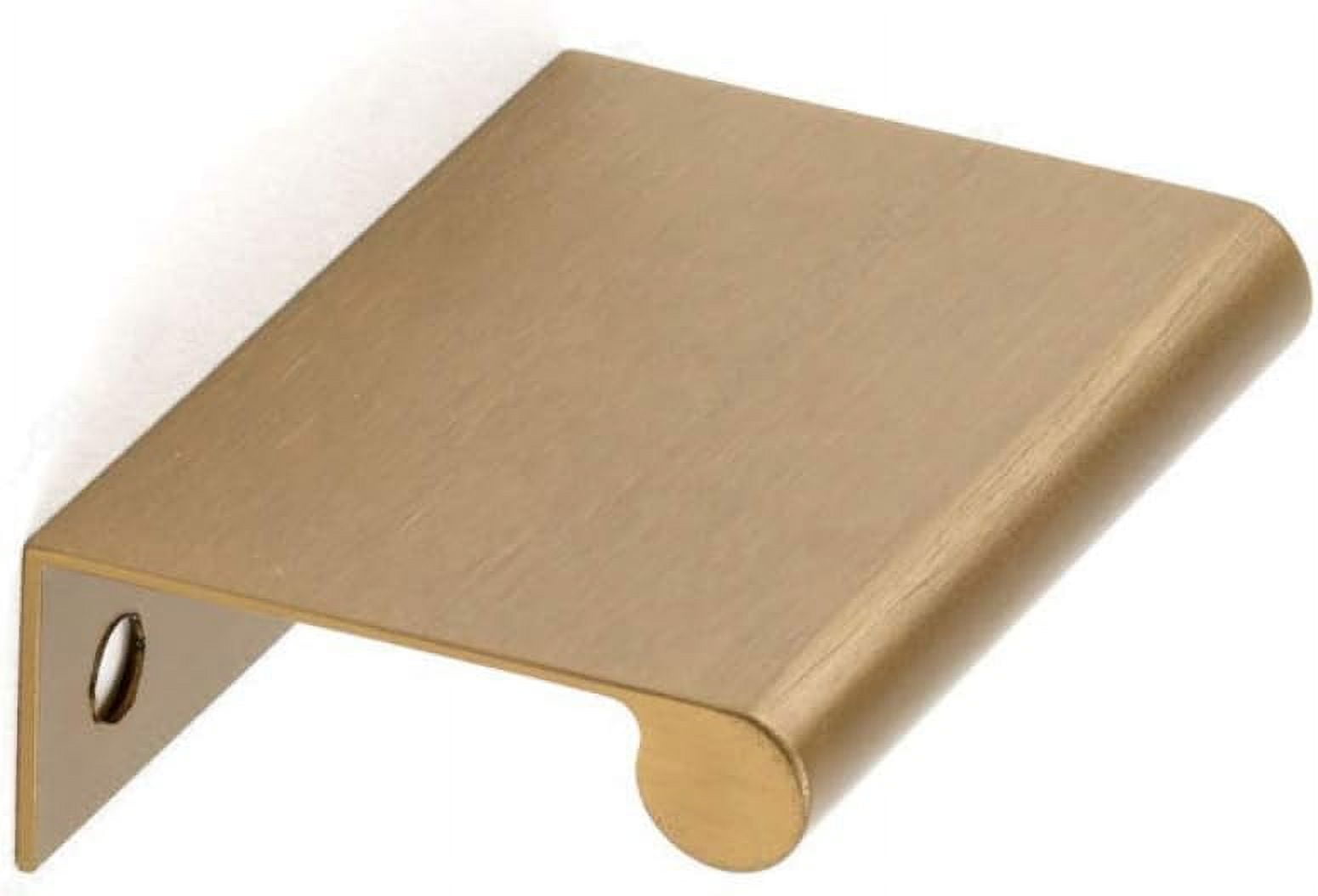 Champagne Bronze Drawer Pull Piper Tab Pull - Lipped Edge Tab Cabinet ...