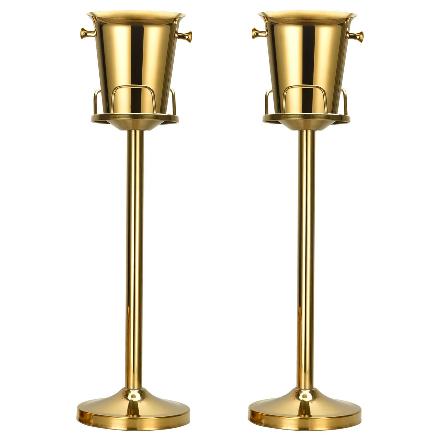 Champagne Bucket with Stand,Ice Bucket with Stand Stainless Steel ...