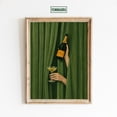 Champagne Celebration Minimalist Luxury Wall Art Print Poster Vintage ...