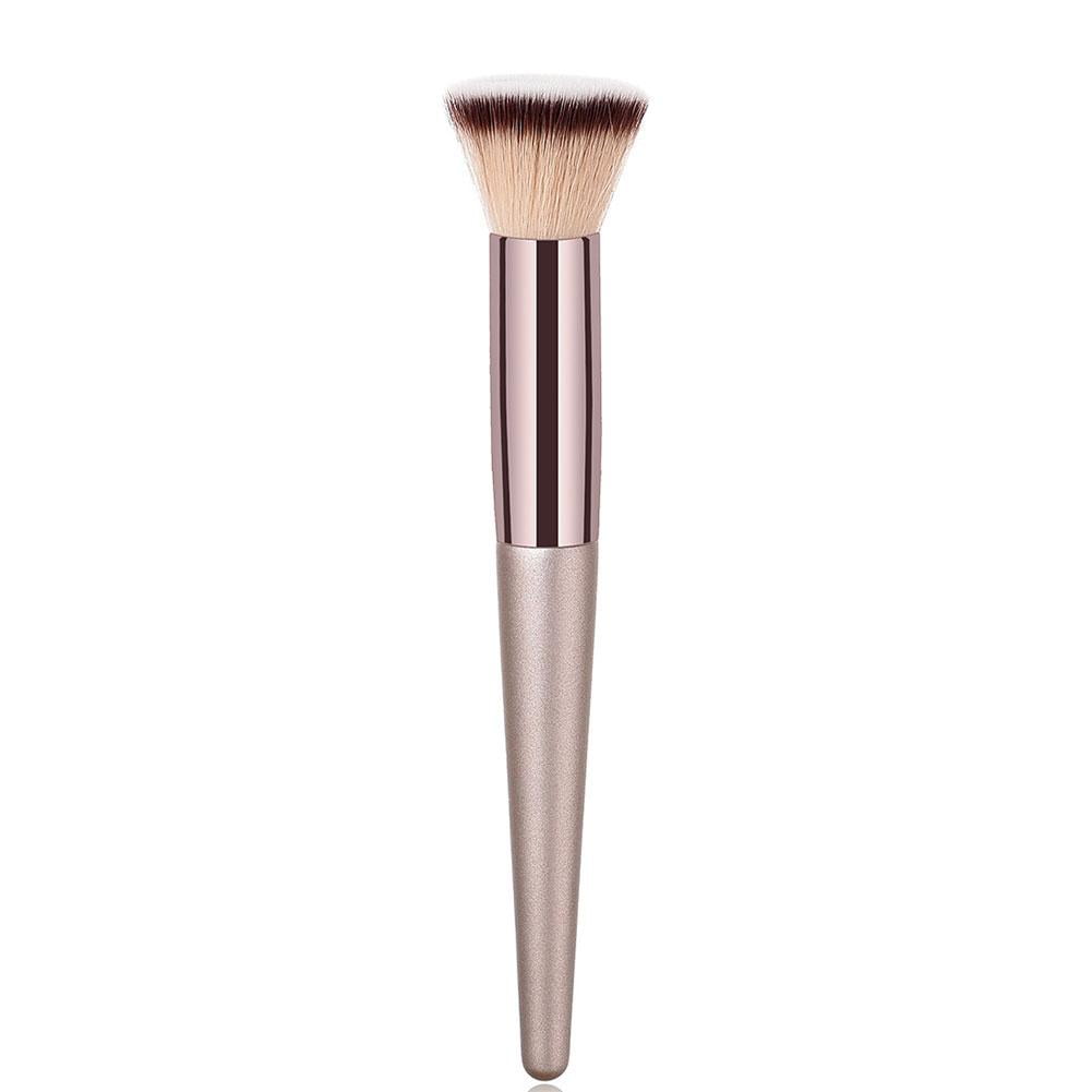 Champagne Color Multi-Use Makeup Brush Set - Soft Texture, Travel ...