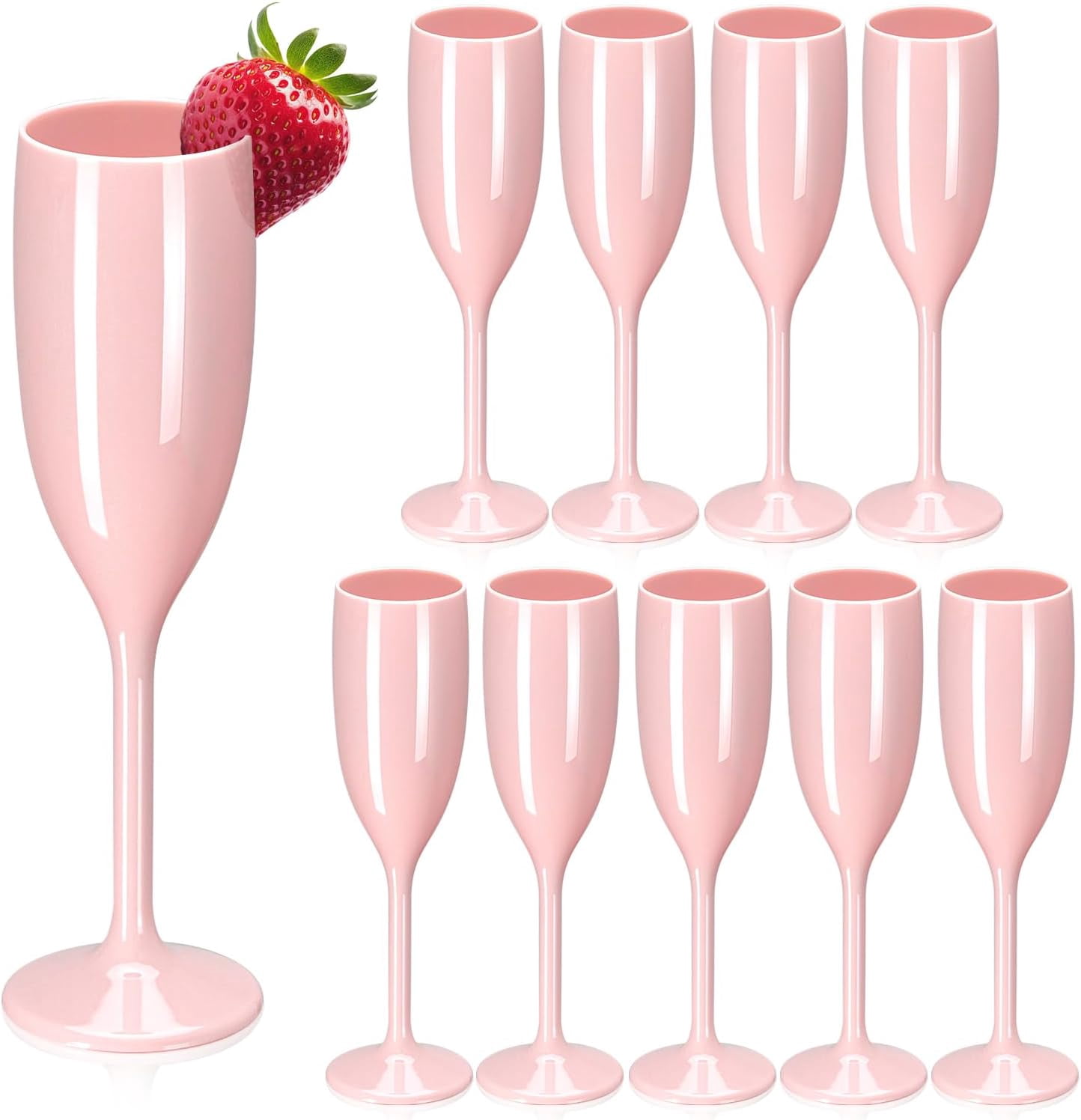 Champagne Flute Acrylic Champagne Glasses Wedding Toasting Champagne ...