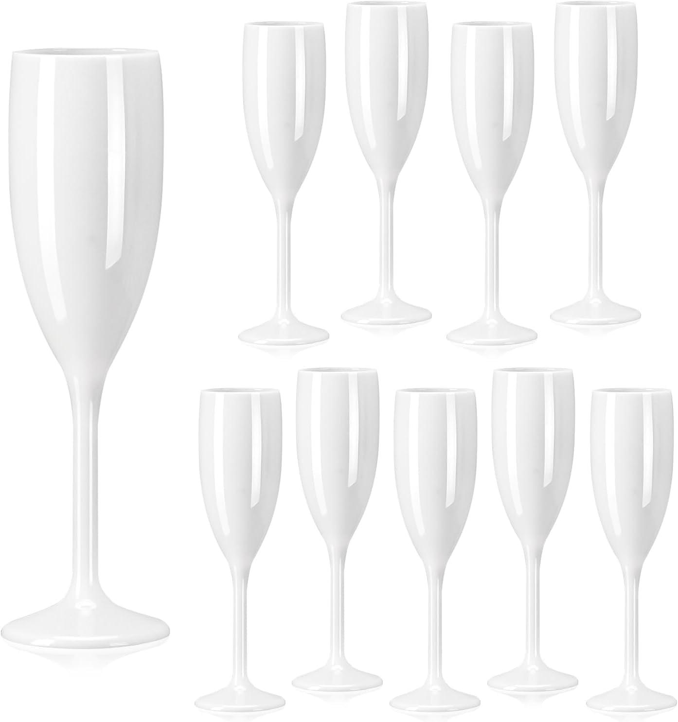 Champagne Flute Acrylic Champagne Glasses Wedding Toasting Champagne ...