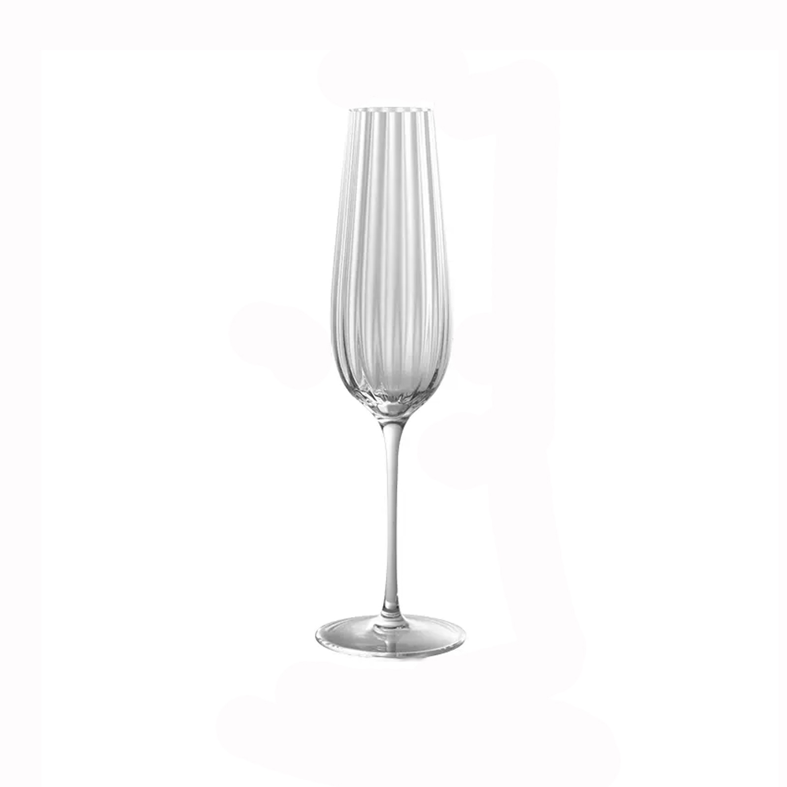 Champagne Flutes for Parties 230ml Thin Slim Stem Champagne Glasses ...
