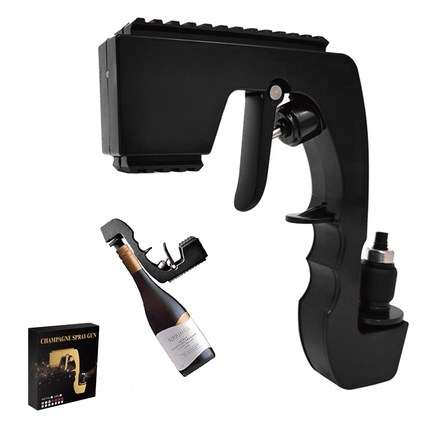 Champagne Gun,Champagne Shooter，Beer Gun，Champagne Spray Gun，Beer Water ...