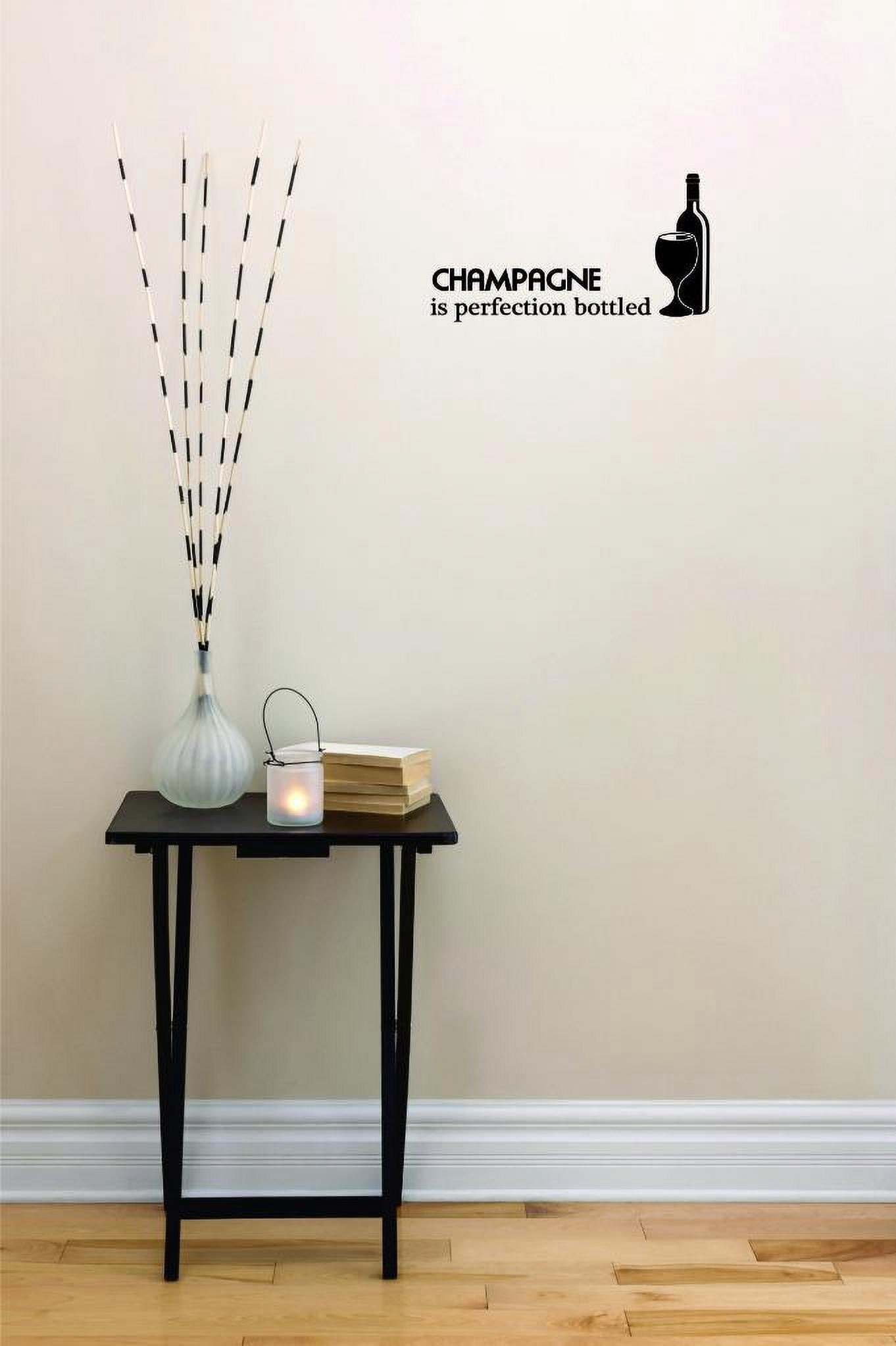 Champagne Is Perfection Bottled Wine Bottle Winery Spirits Vineyard ...