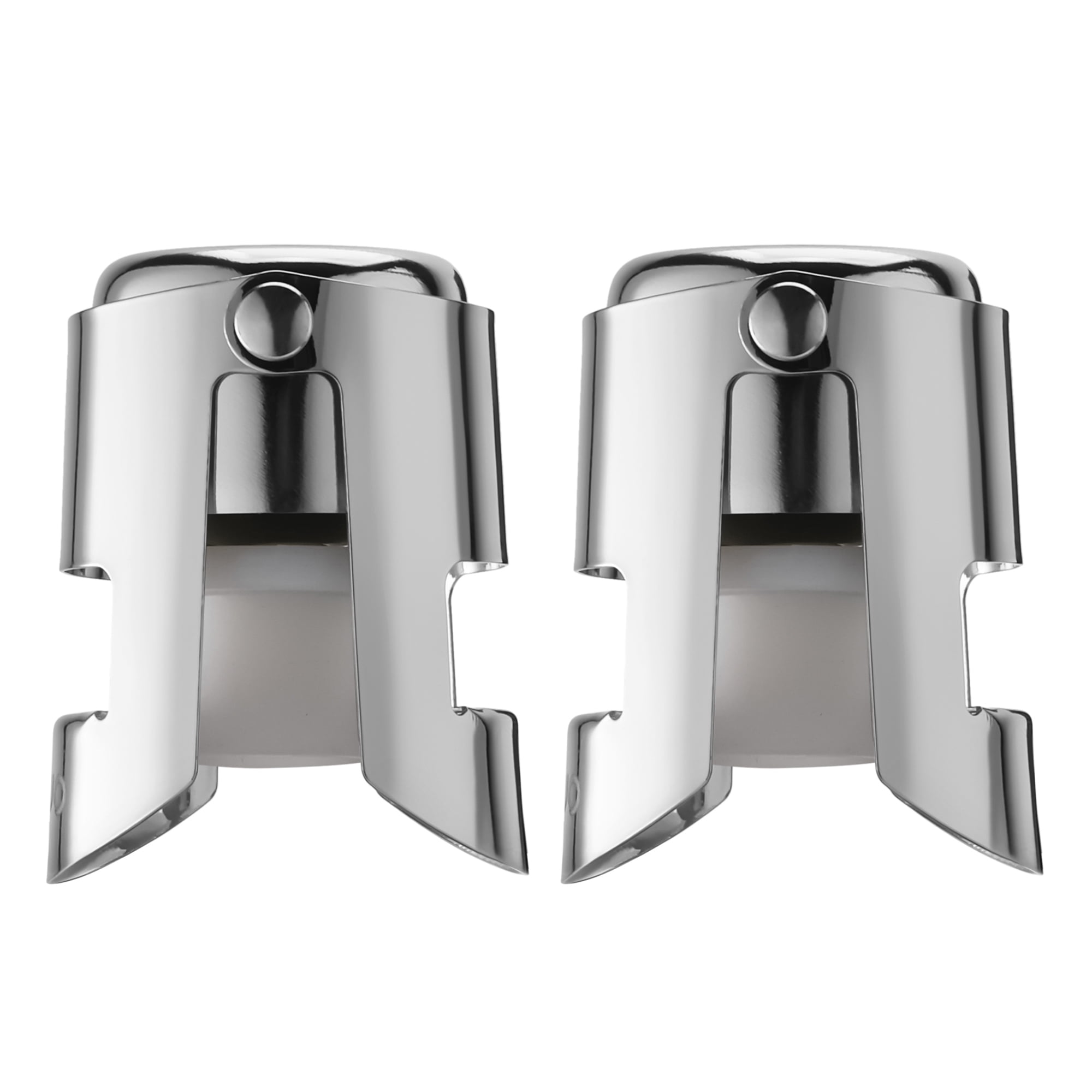 OUWO Champagne Stopper, Stainless Steel Sealer, Sparkling Wine Saver ...